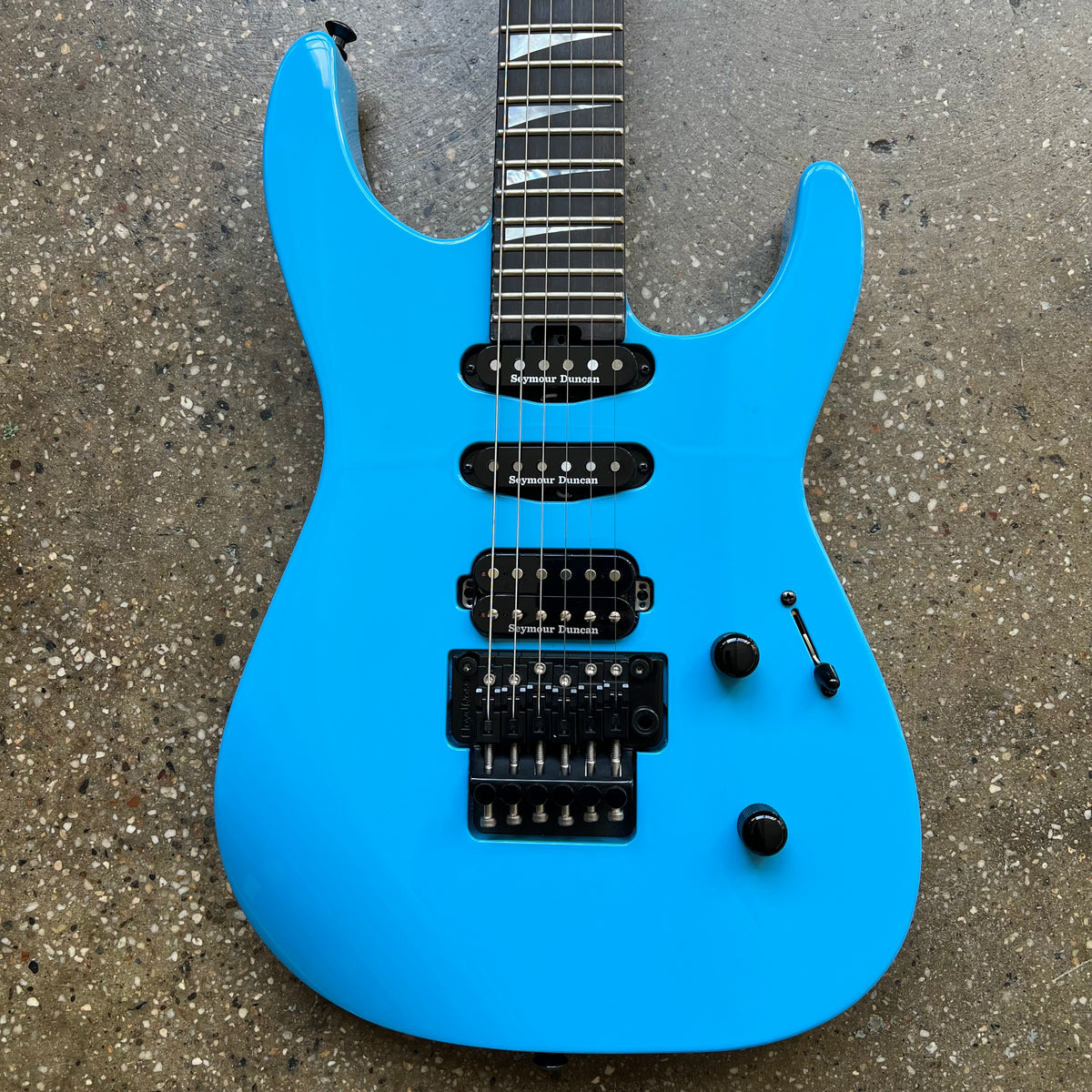 Jackson American Series Soloist SL3 Riviera Blue Specs | Tone Wolf
