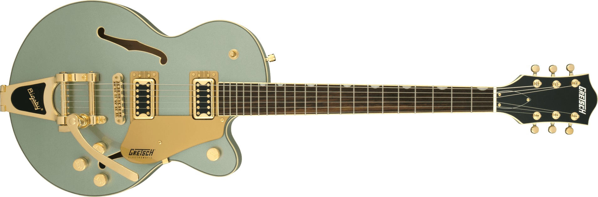 Gretsch G5655TG Electromatic Center Block Jr. Single-Cut Bigsby Gold ...