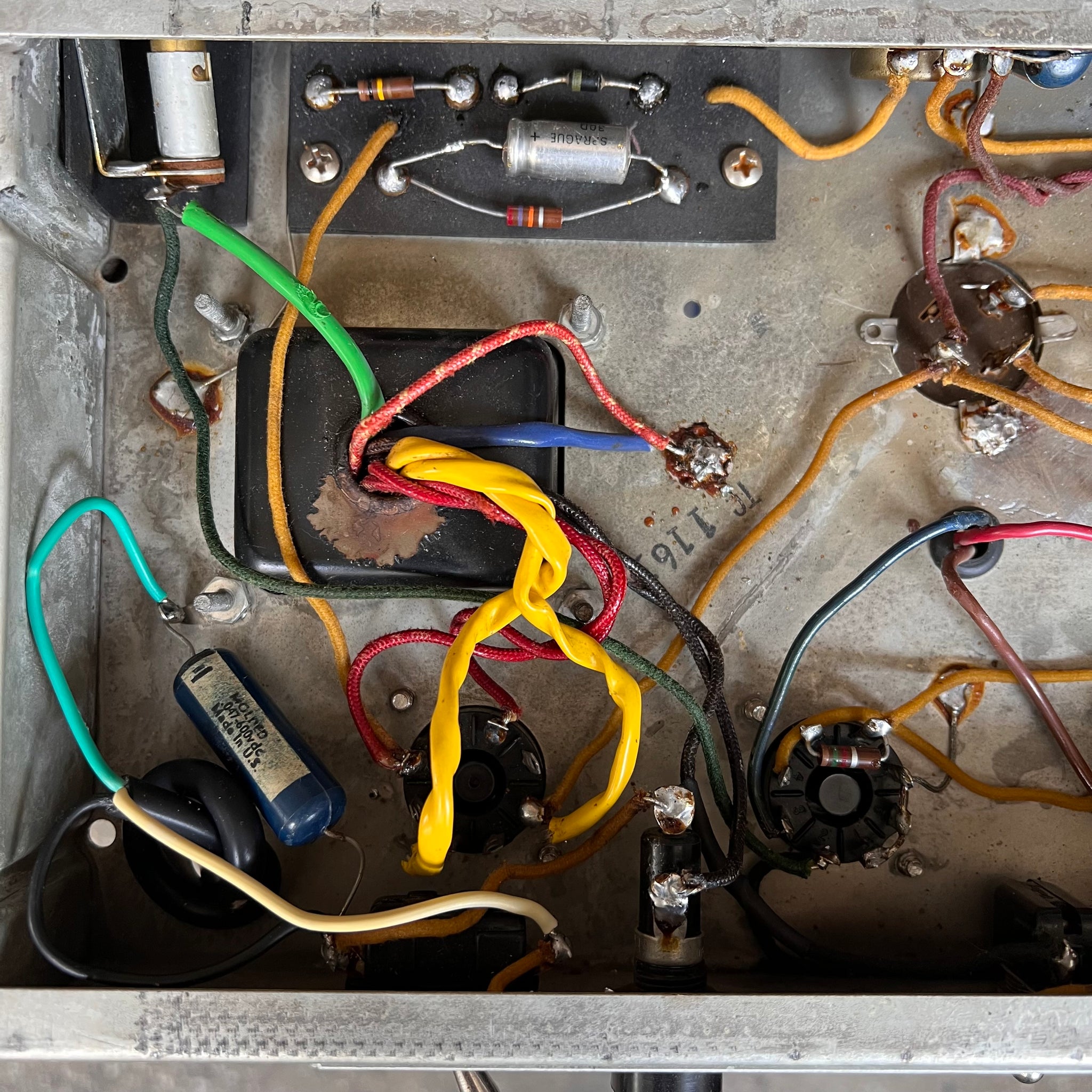 Fender Princeton Model 6G2 Tube Amplifier 1963 - Brown | Tone Wolf