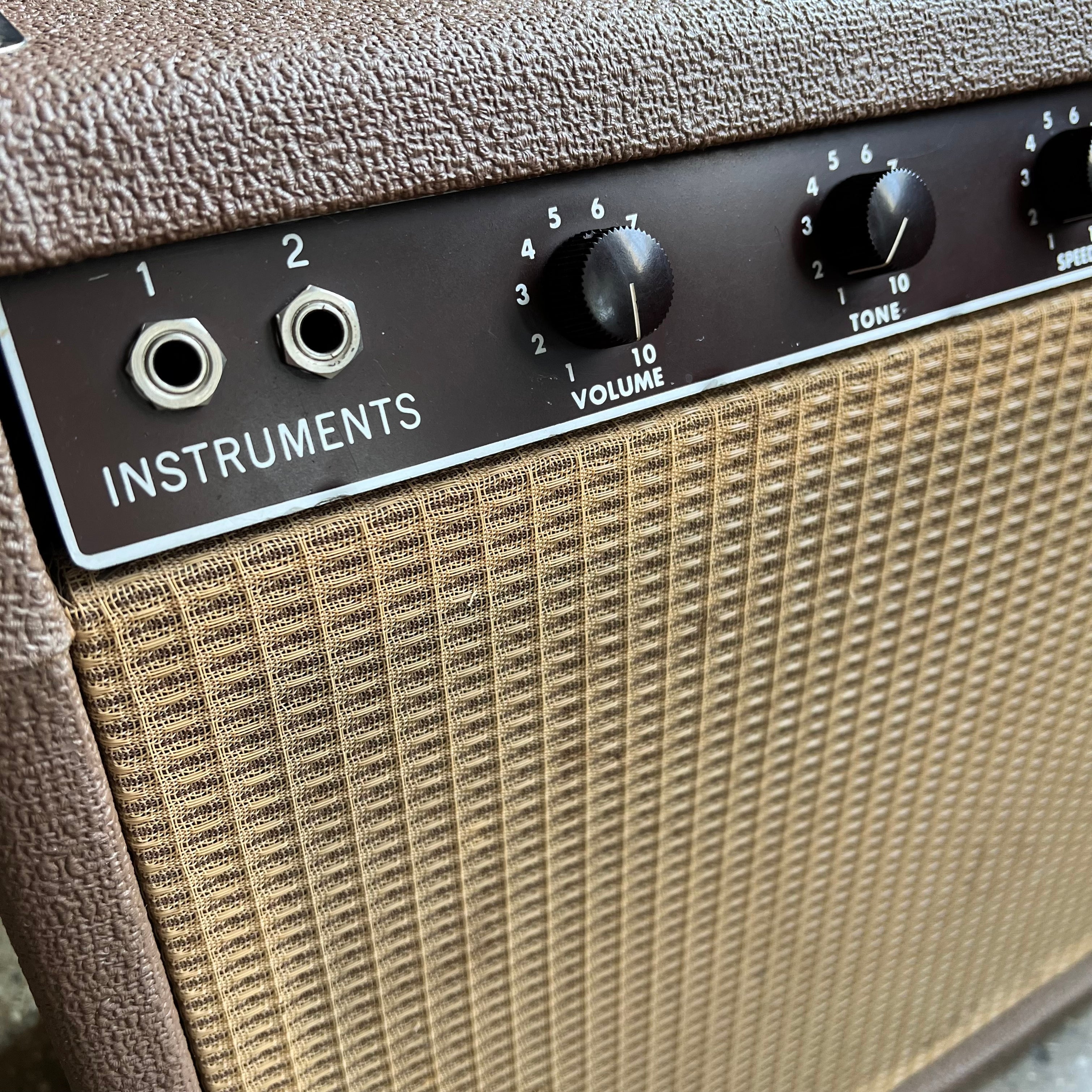 Fender Princeton Model 6G2 Tube Amplifier 1963 - Brown | Tone Wolf