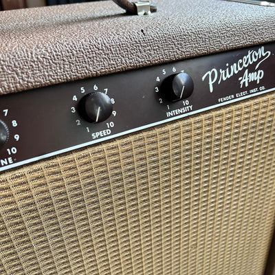 Fender Princeton Model 6G2 Tube Amplifier 1963 - Brown | Tone Wolf