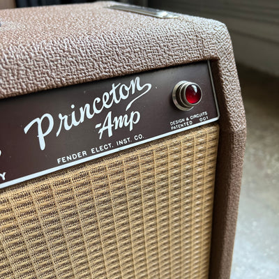 Fender Princeton Model 6G2 Tube Amplifier 1963 - Brown | Tone Wolf