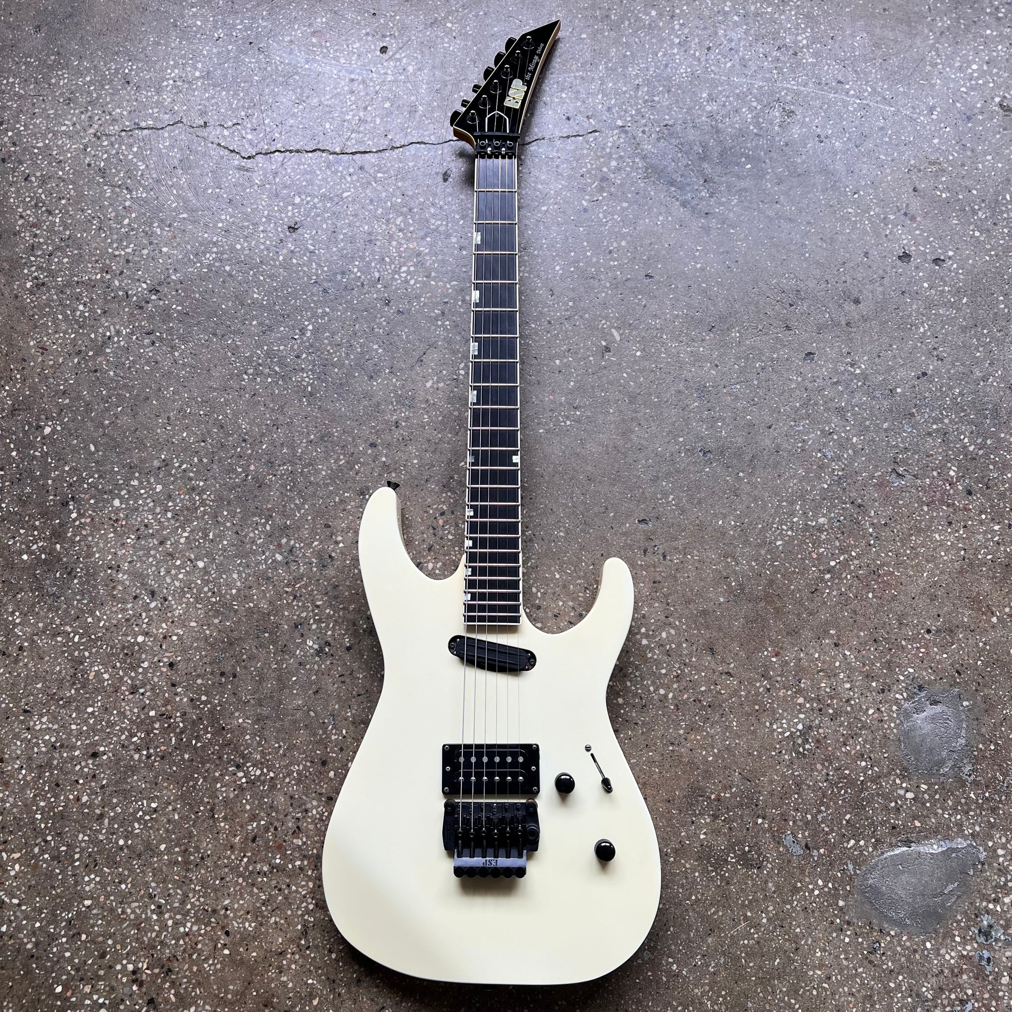 ESP The Mirage Deluxe 1980s - White | Tone Wolf