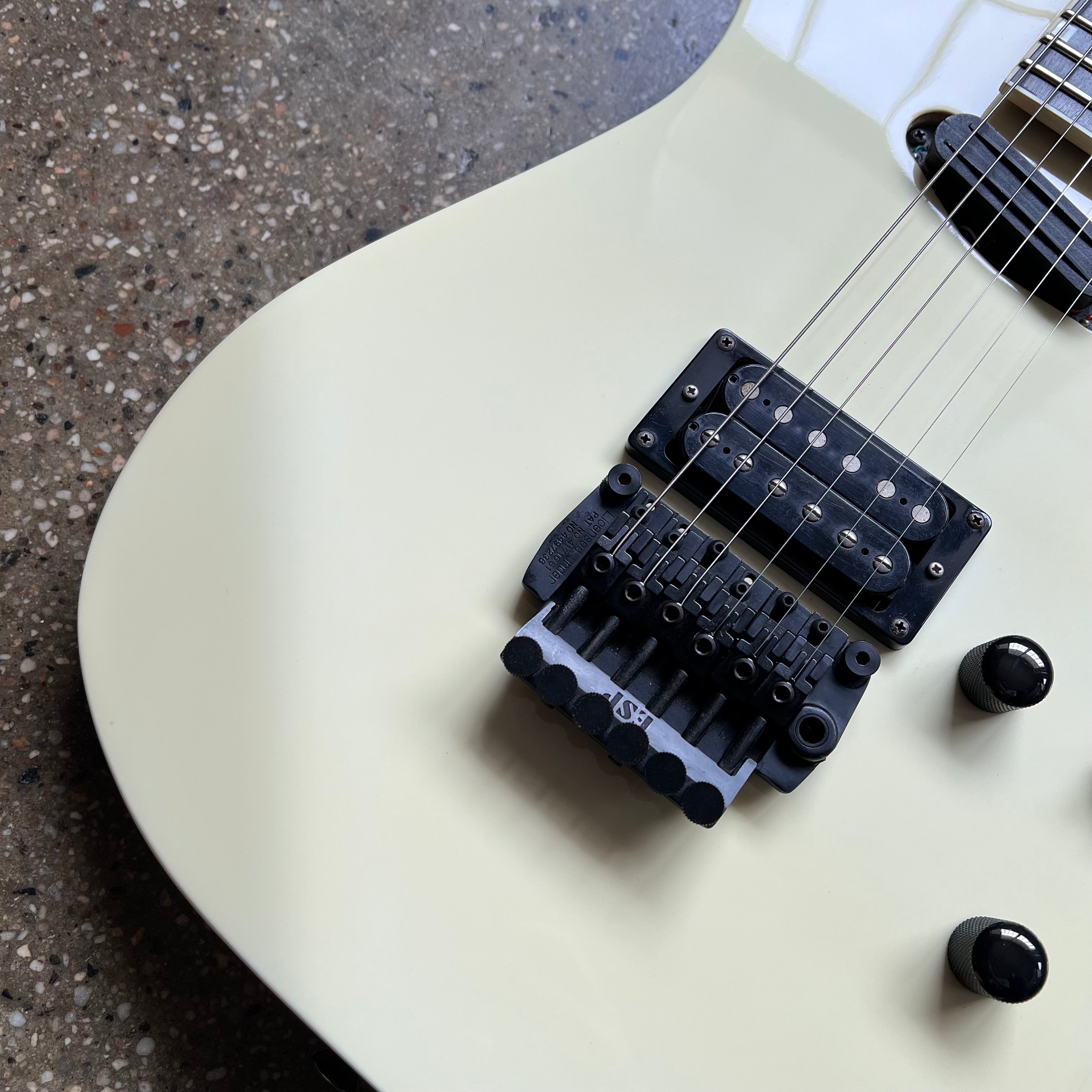 ESP The Mirage Deluxe 1980s - White | Tone Wolf
