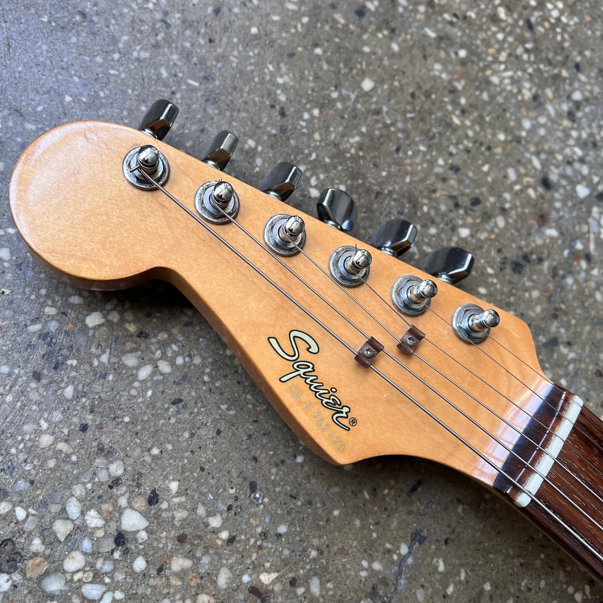 Squier ST-362 Stratocaster MIJ Left-Handed 1980s - Black | Tone Wolf