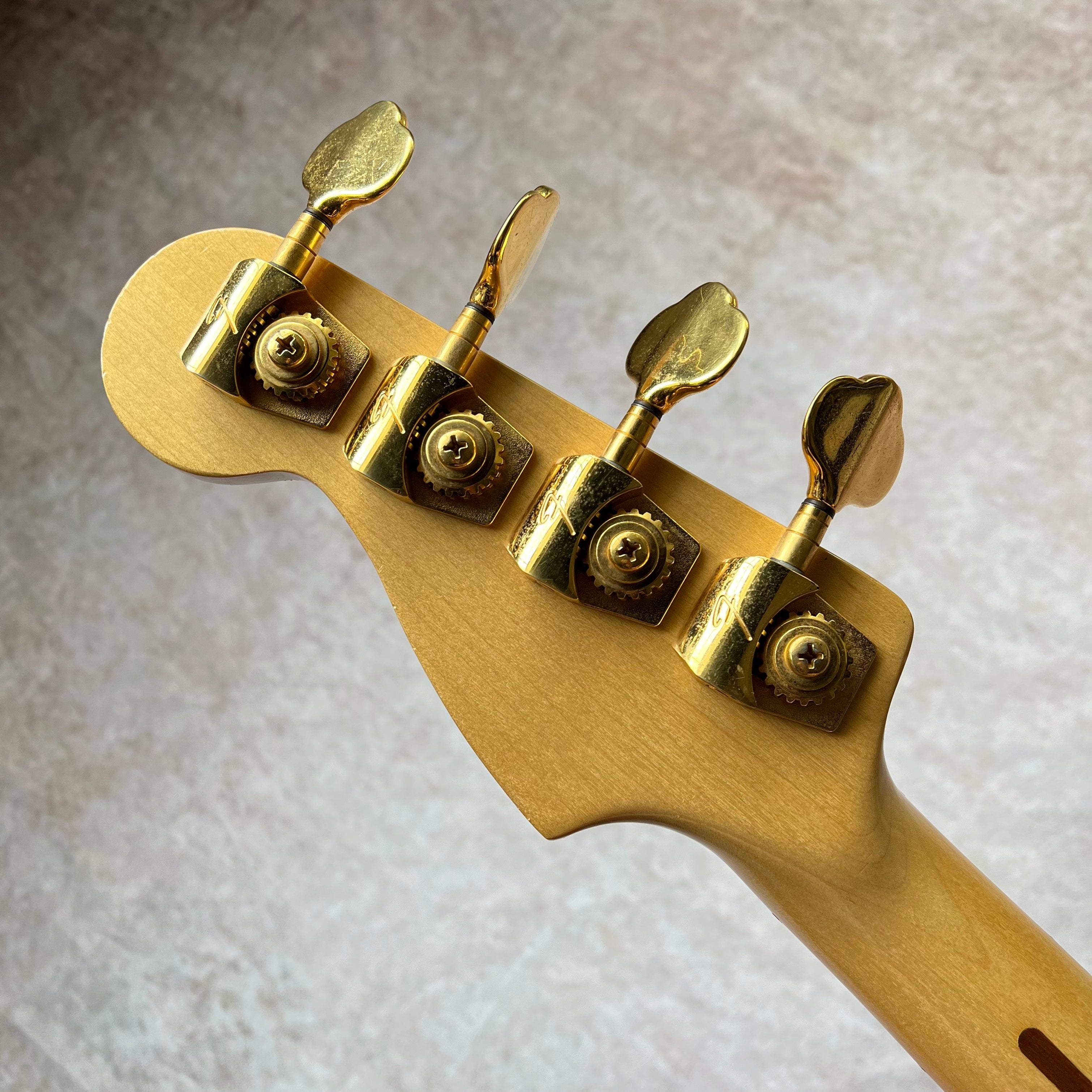 Fender Precision Bass Elite I Maple Fretboard Gold Hardware 1983 - Bla ...