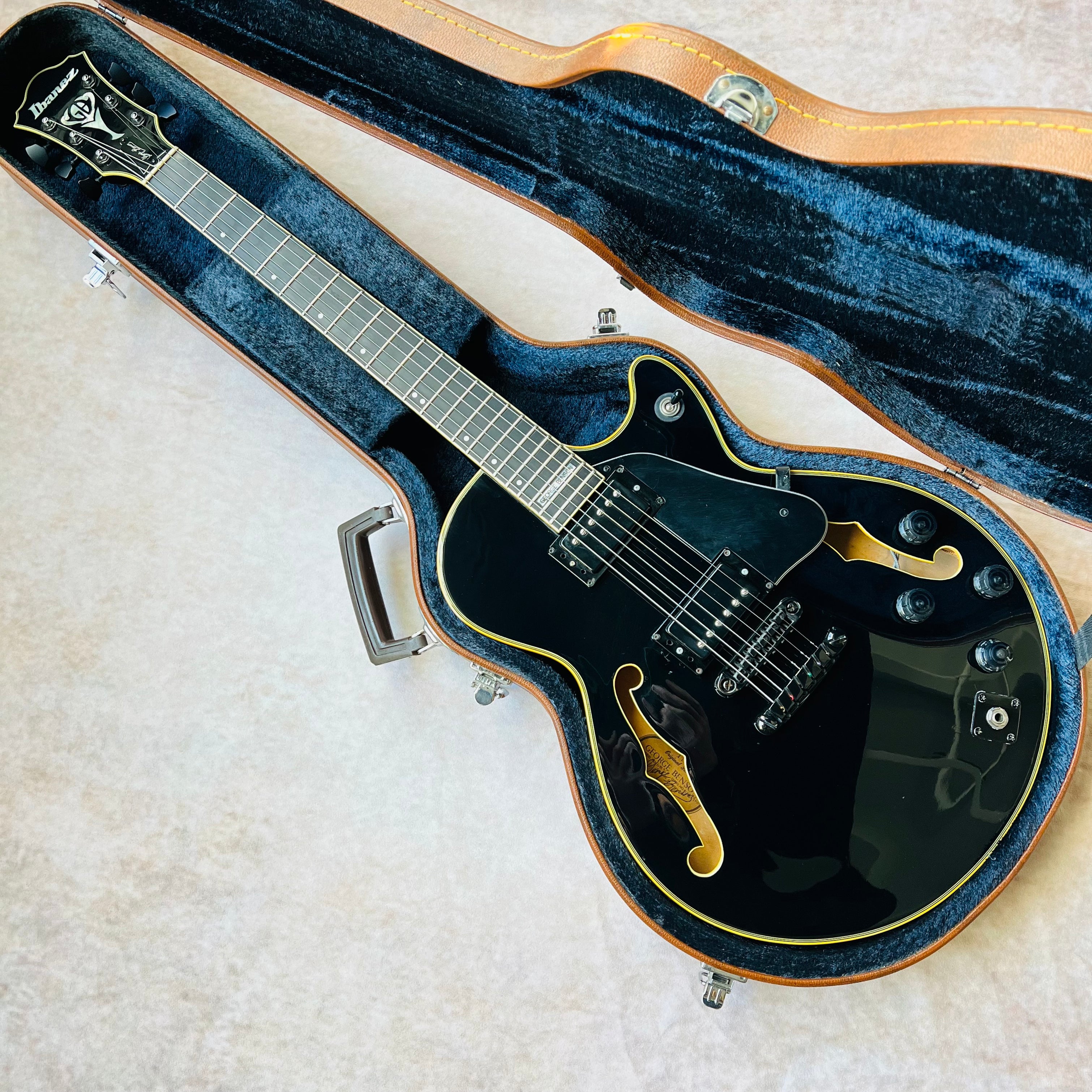 Ibanez GB30-BK George Benson Signature 1986 - Black | Tone Wolf