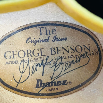 Ibanez GB30-BK George Benson Signature 1986 - Black | Tone Wolf