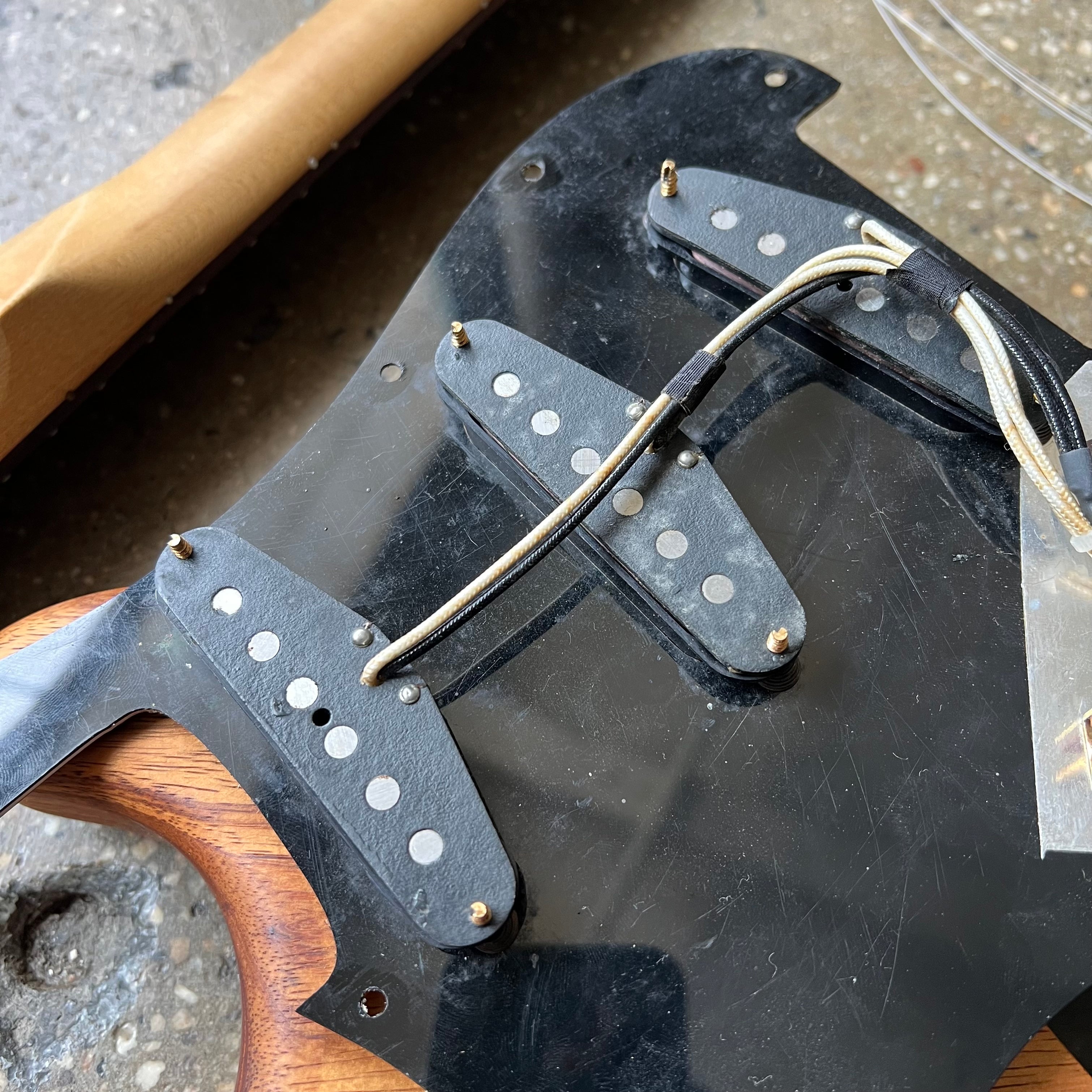 ESP Strat Style Custom Koa Electric Guitar ca. 1990 - Natural | Tone Wolf