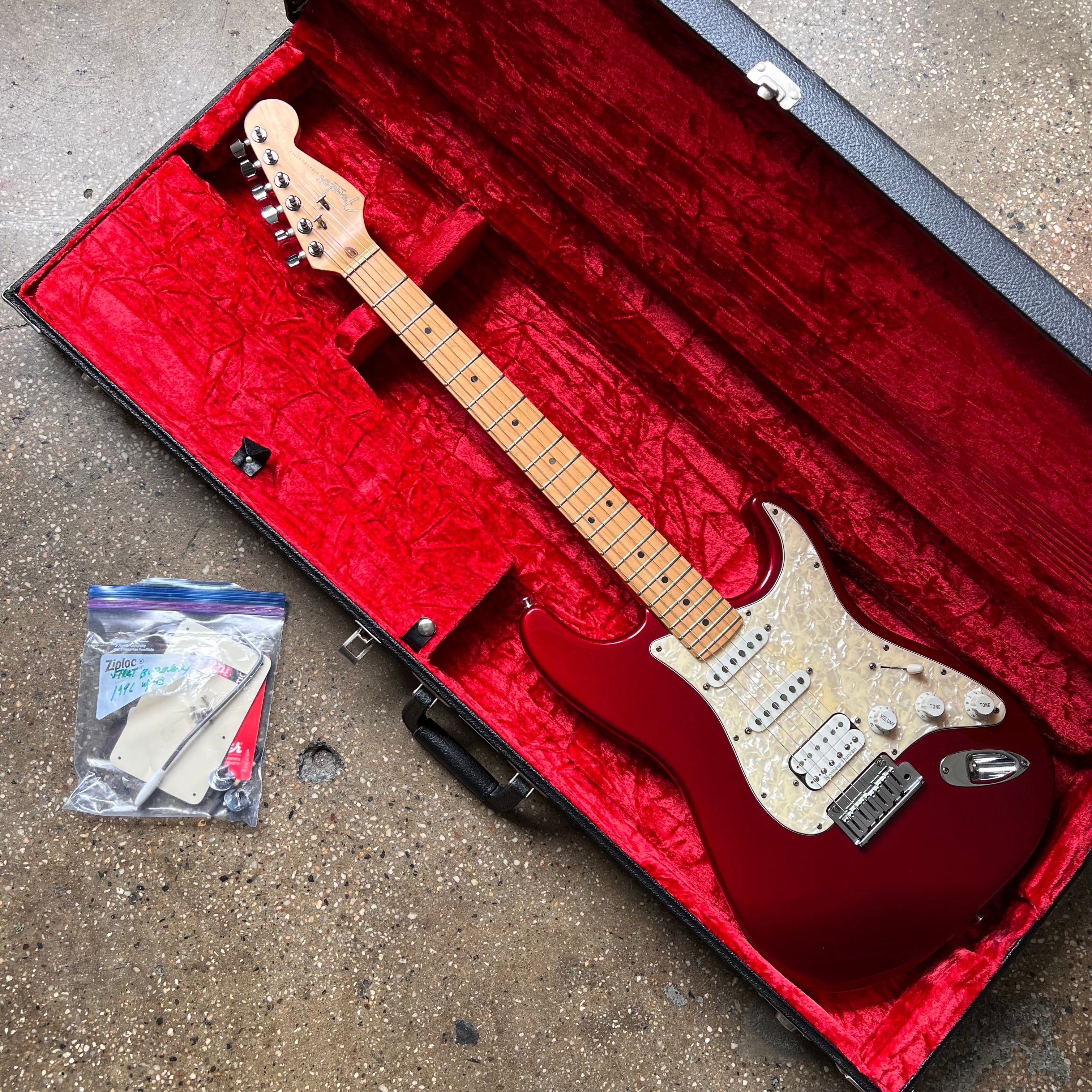 Fender American Lone Star Stratocaster HSS Maple Fretboard 1996 - Cand ...