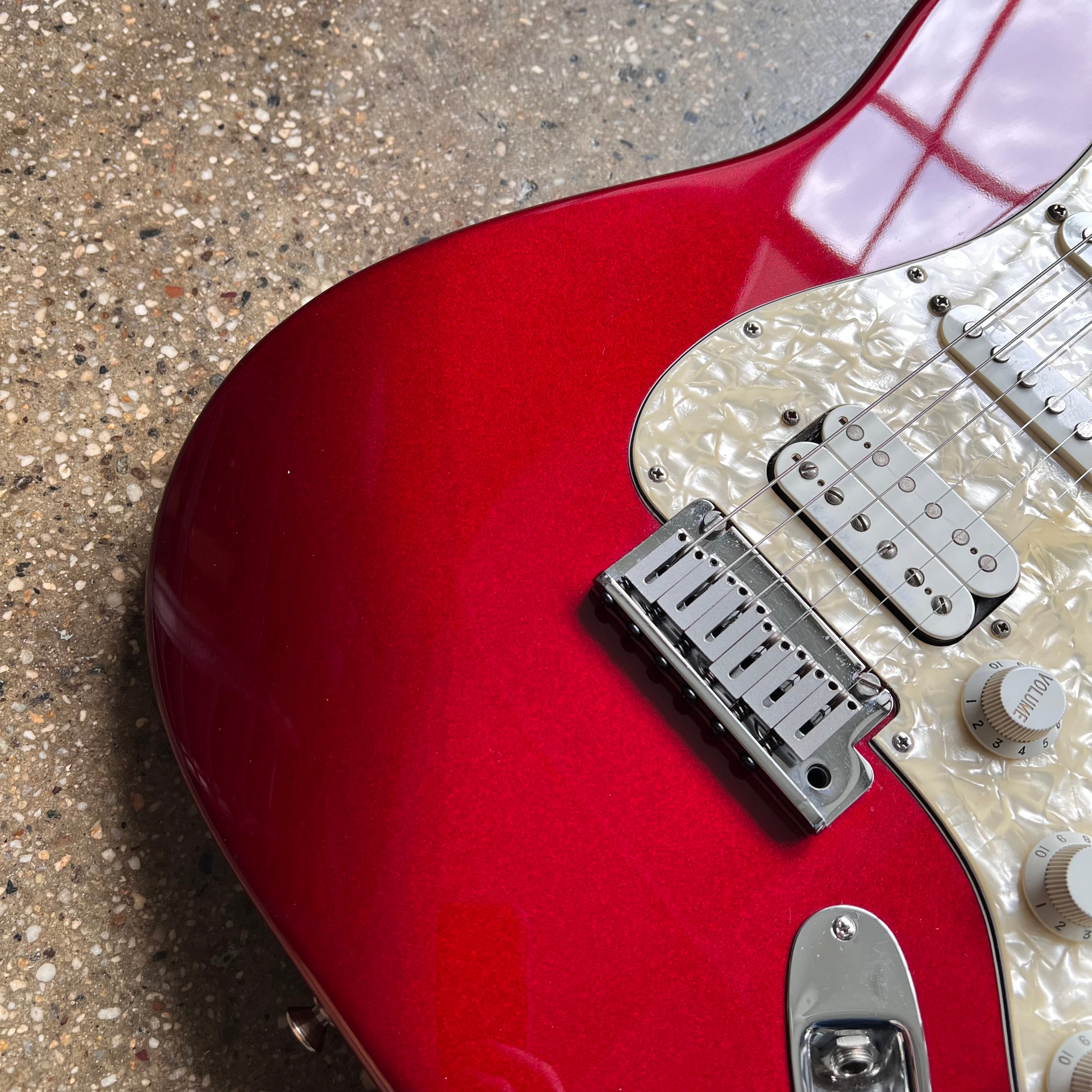 Fender American Lone Star Stratocaster HSS Maple Fretboard 1996 - Cand ...