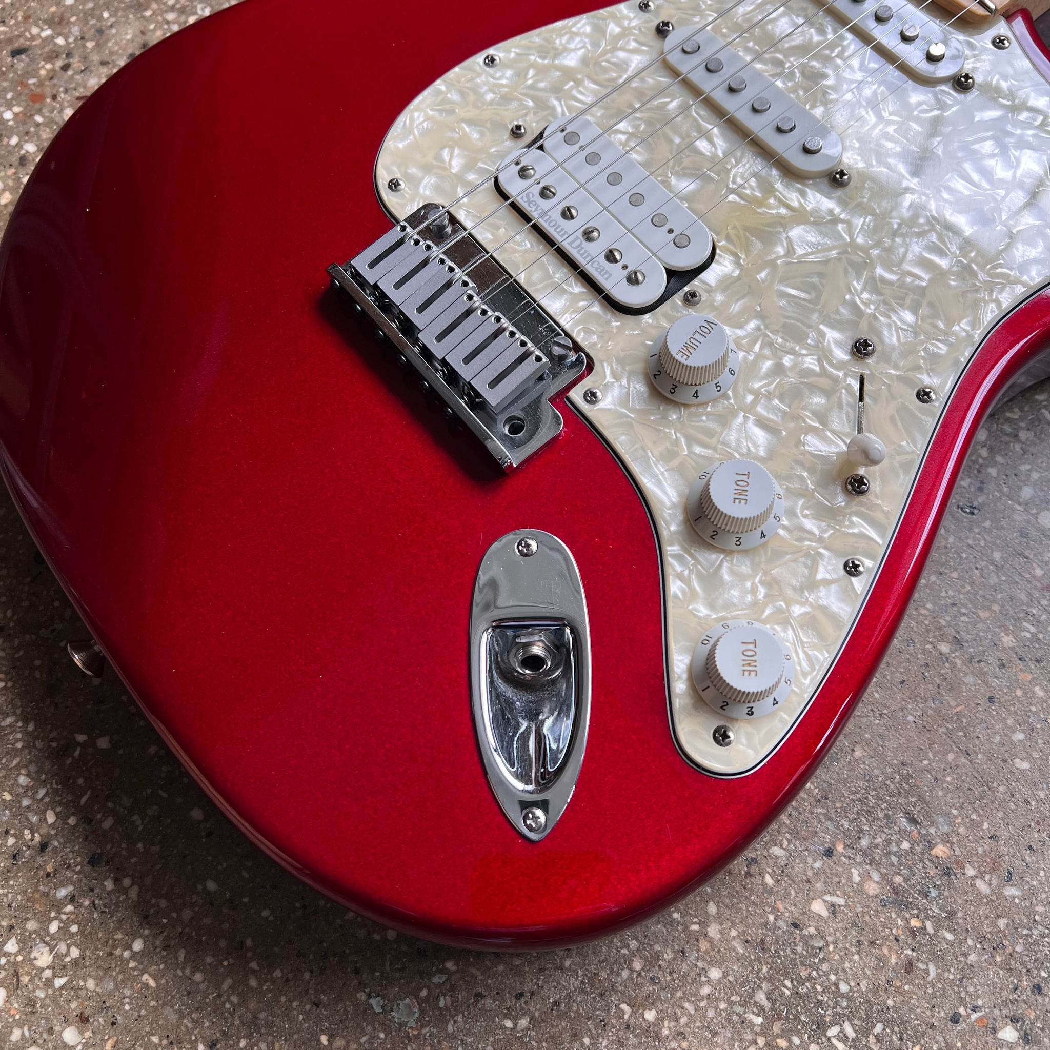 Fender American Lone Star Stratocaster HSS Maple Fretboard 1996 - Cand ...