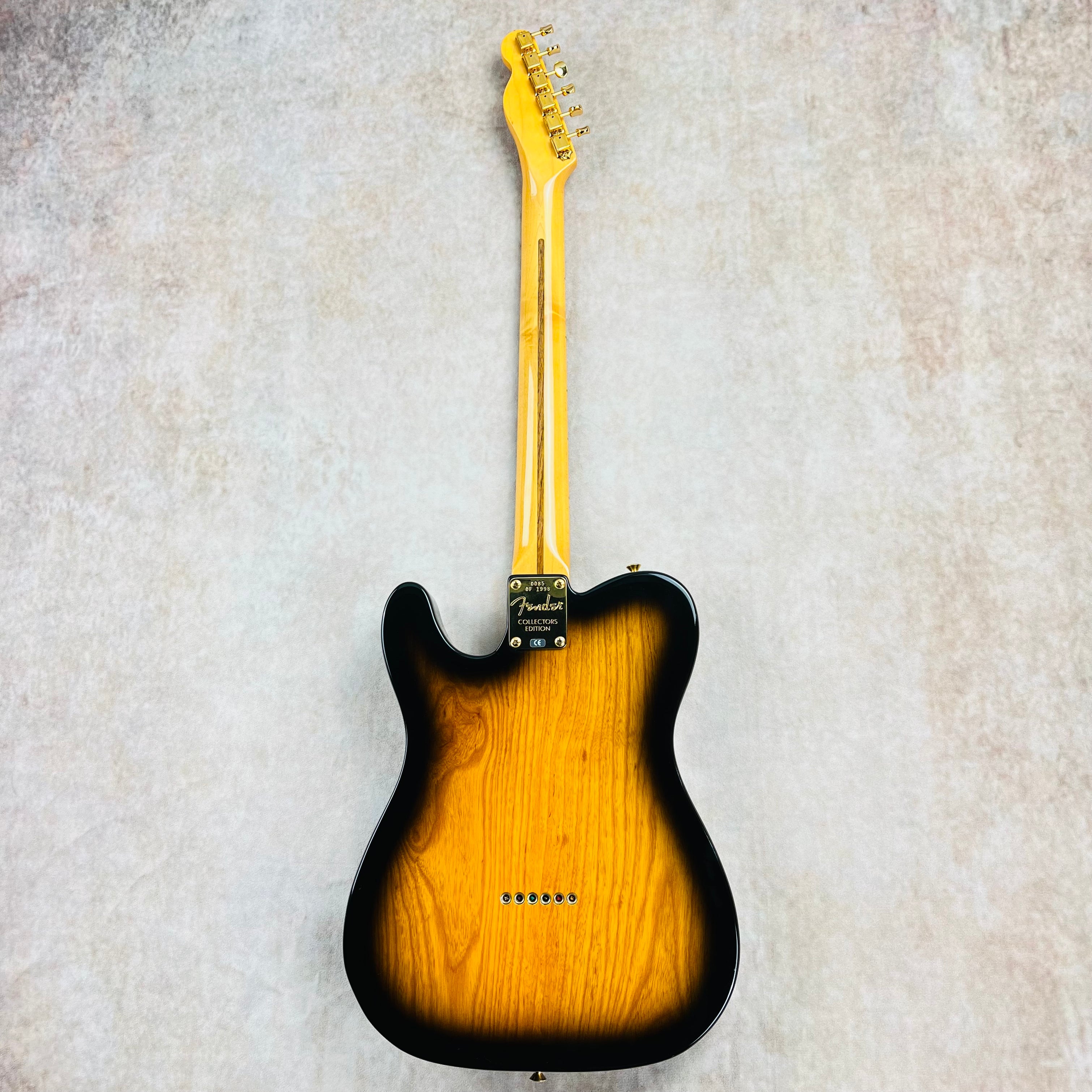 Fender 1998 Collectors Edition Telecaster Maple Fingerboard - 2-Color ...