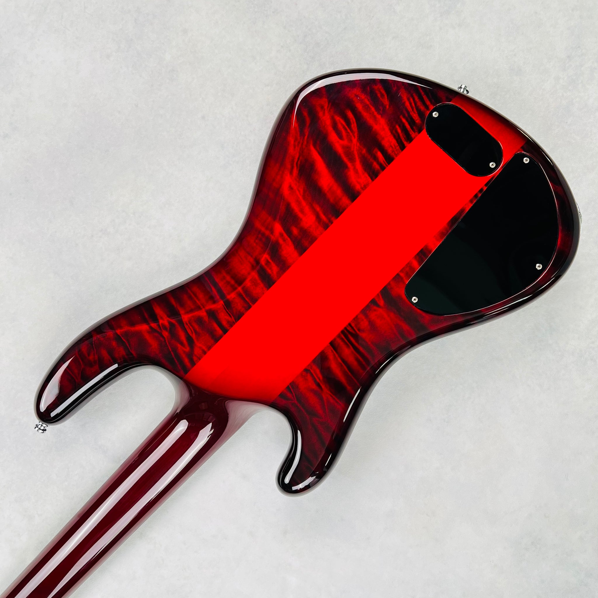ESP SSN NJJ-I Siam Shade Natin Signature Bass 2002 - Transparent Red ...