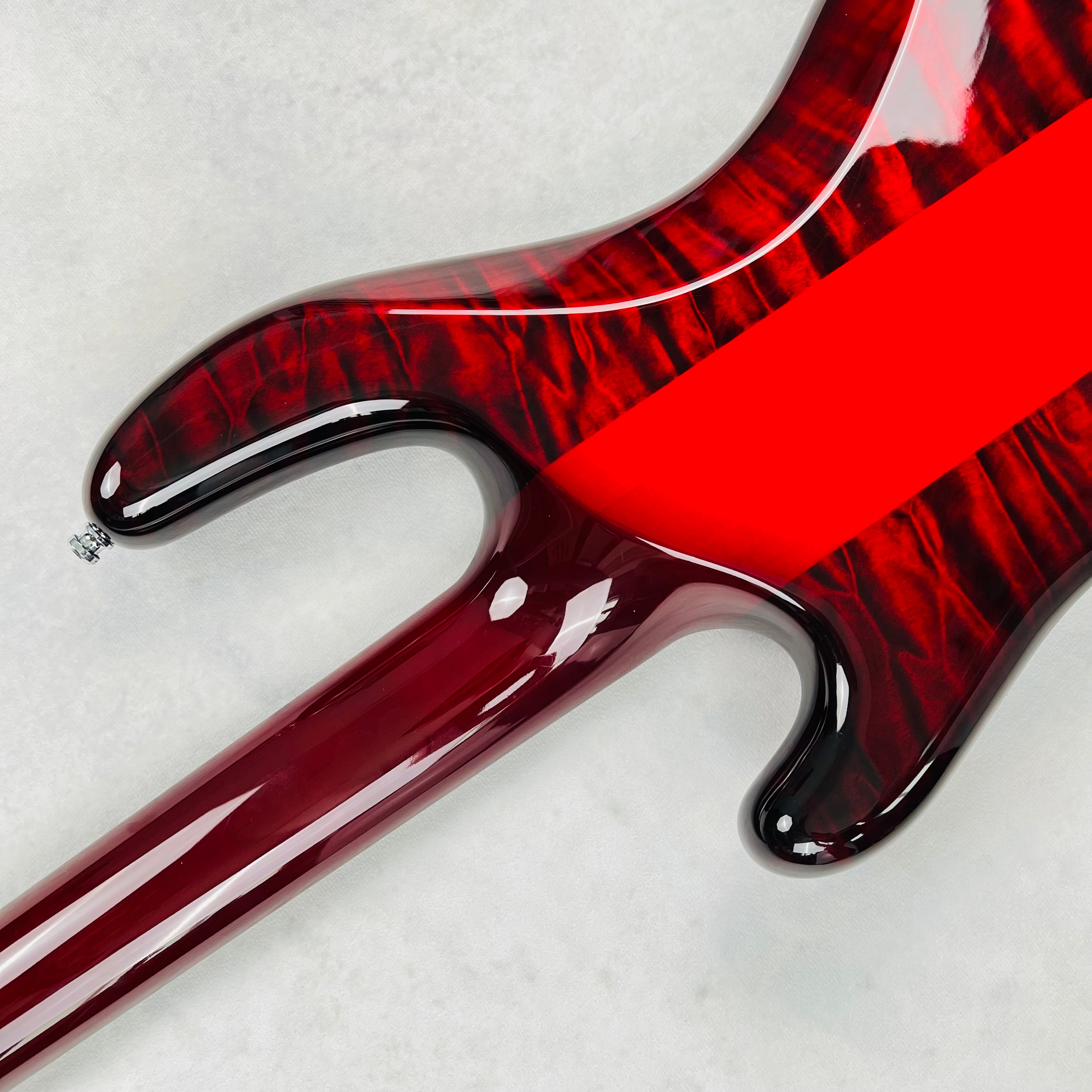 ESP SSN NJJ-I Siam Shade Natin Signature Bass 2002 - Transparent Red ...