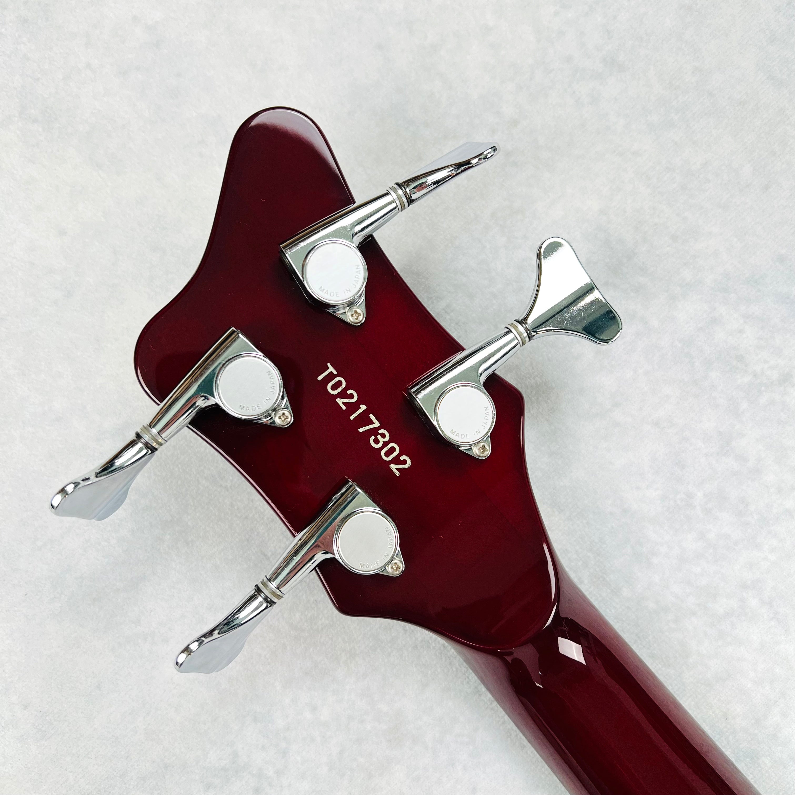 ESP SSN NJJ-I Siam Shade Natin Signature Bass 2002 - Transparent Red ...