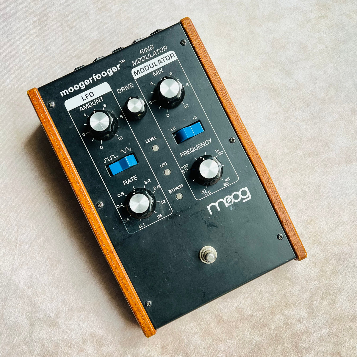 Moog MF-102 Moogerfooger Ring Modulator 2004 - Black | Tone Wolf
