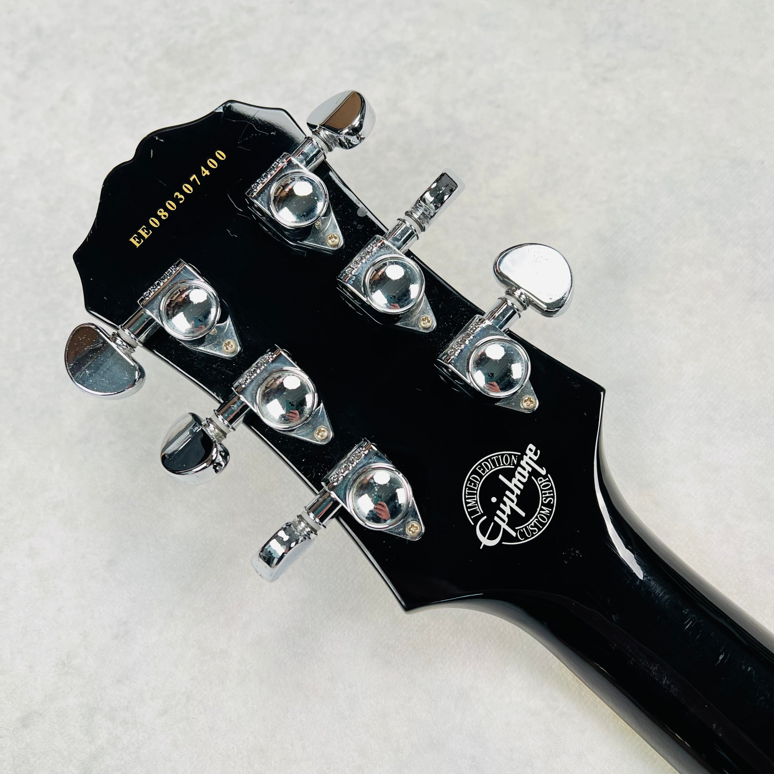 Epiphone Les Paul Custom Limited Edition Custom Shop 2008 - Silverburs ...