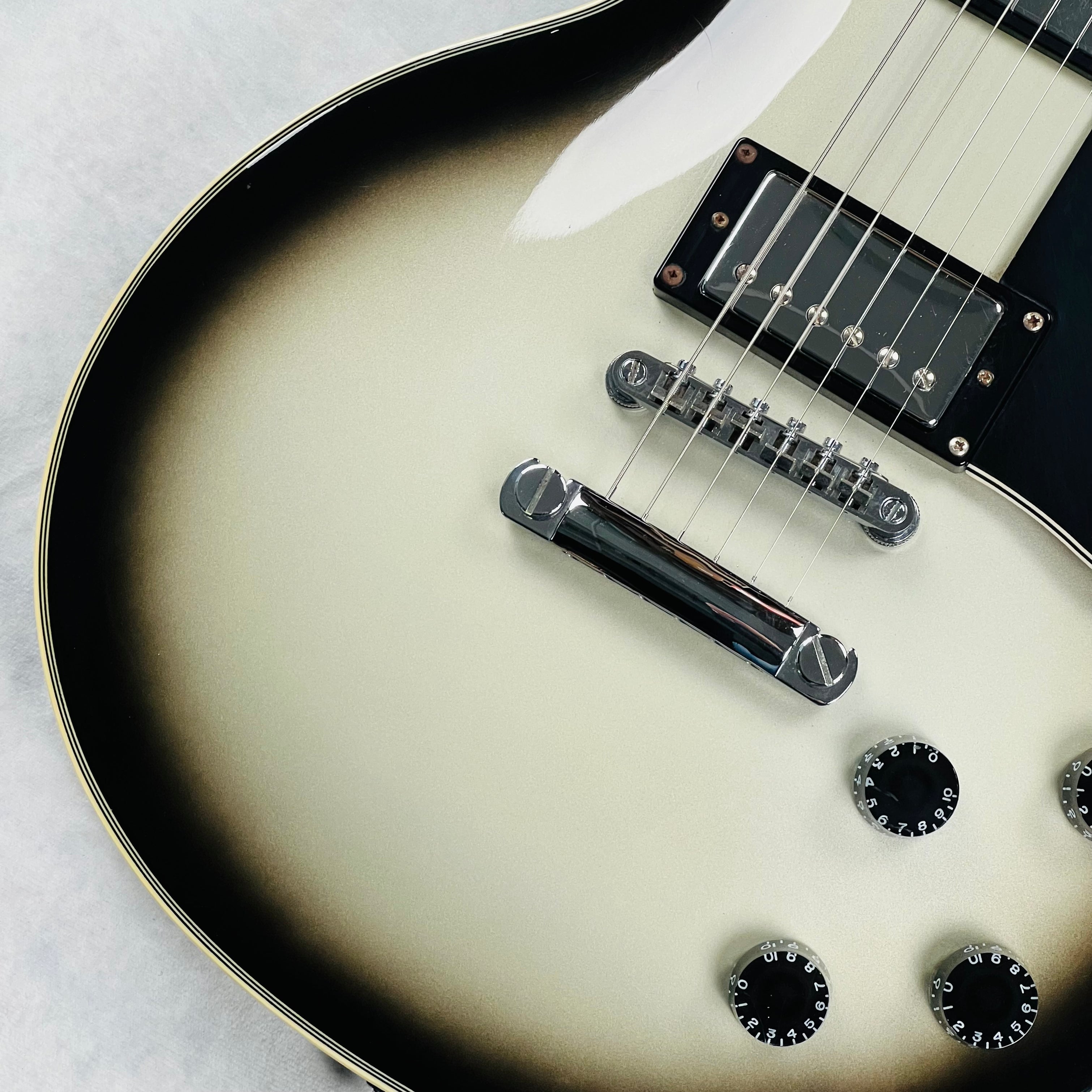 Epiphone Les Paul Custom Limited Edition Custom Shop 2008 - Silverburs ...