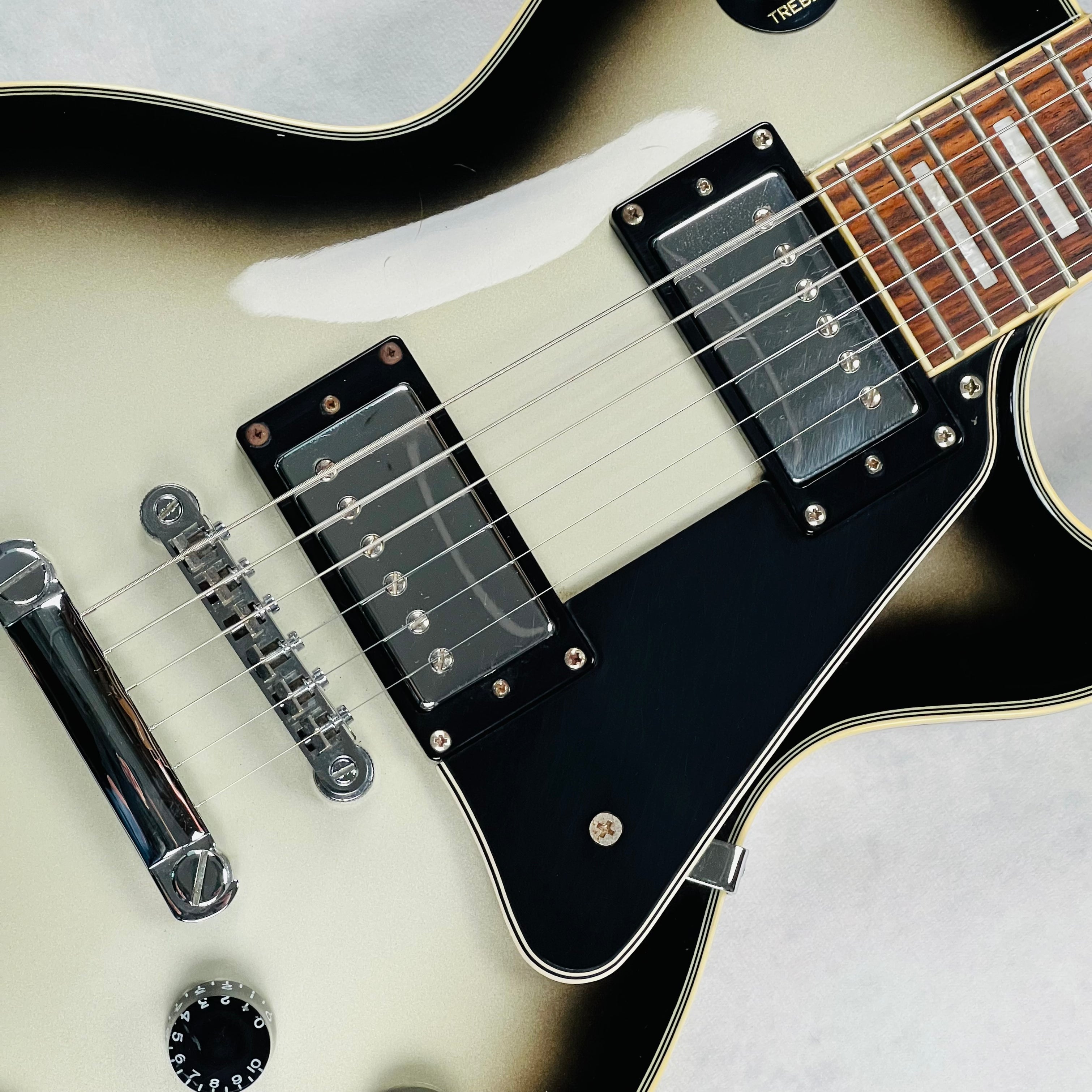 Epiphone Les Paul Custom Limited Edition Custom Shop 2008 - Silverburs ...