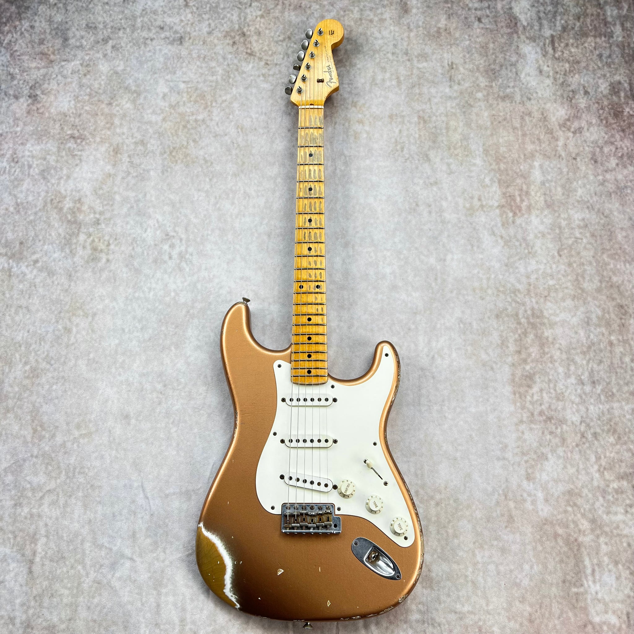 Fender Custom Shop 1956 Stratocaster Relic 2008 - Copper Metallic ...