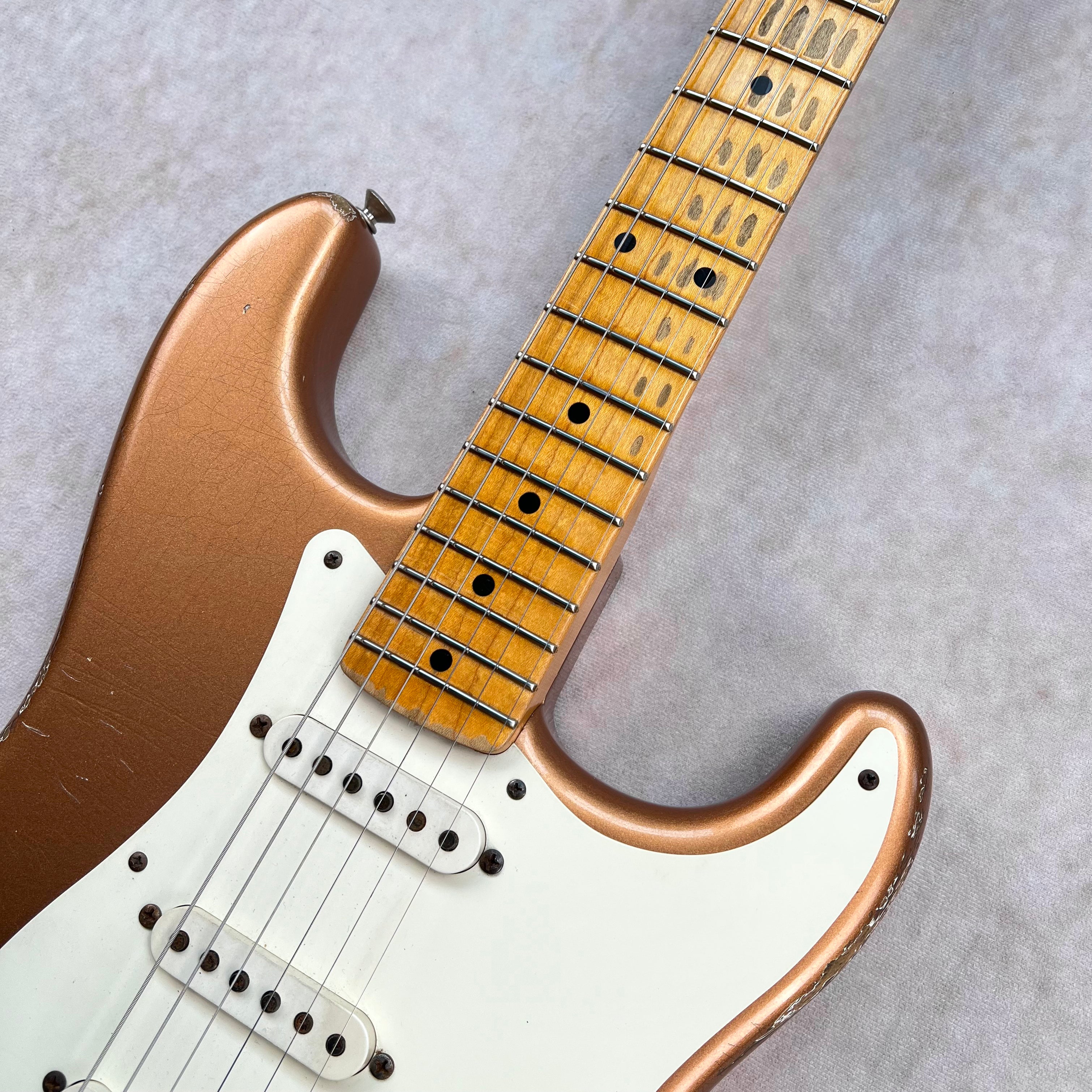Fender Custom Shop 1956 Stratocaster Relic 2008 - Copper Metallic ...