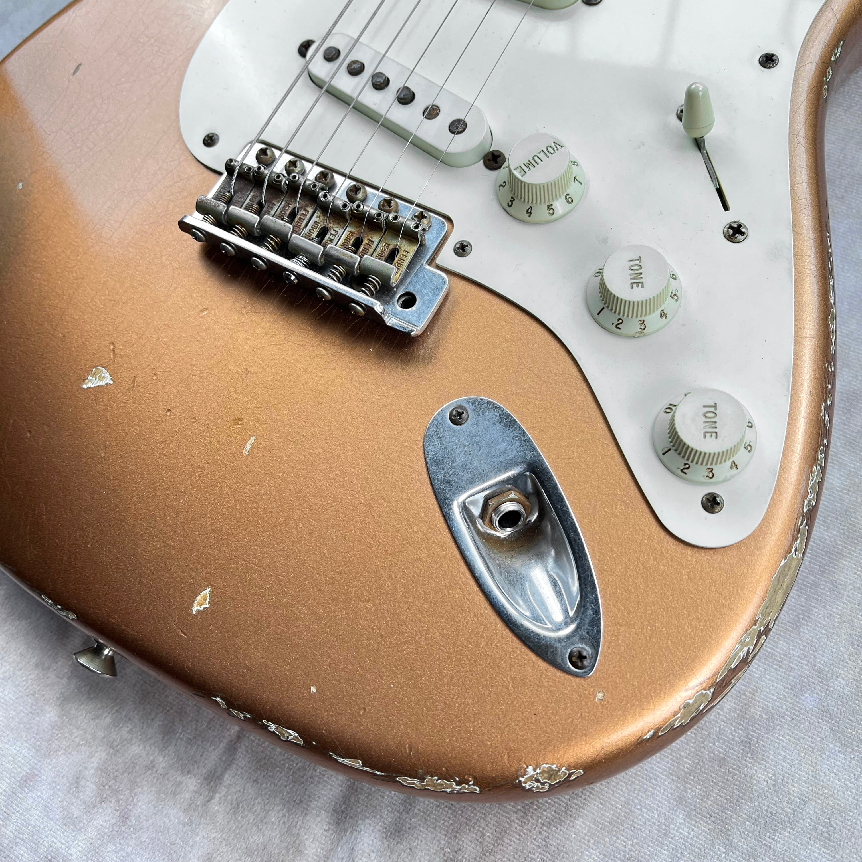 Fender Custom Shop 1956 Stratocaster Relic 2008 - Copper Metallic ...
