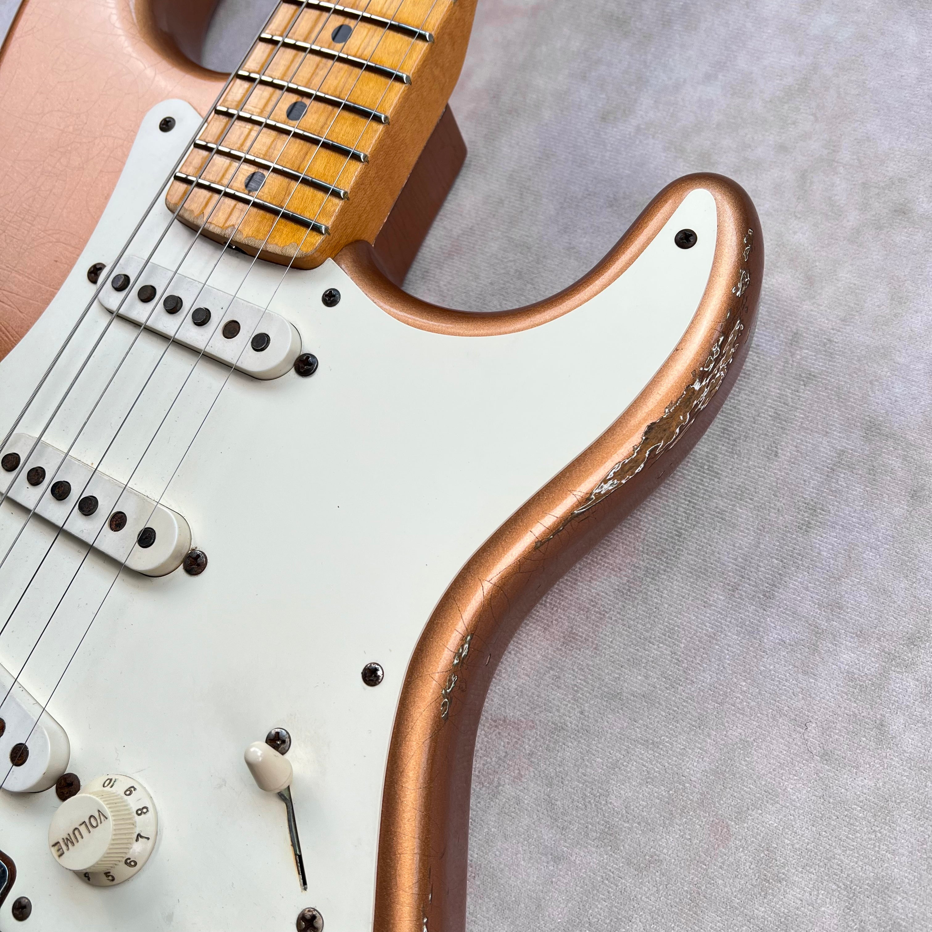 Fender Custom Shop 1956 Stratocaster Relic 2008 - Copper Metallic ...