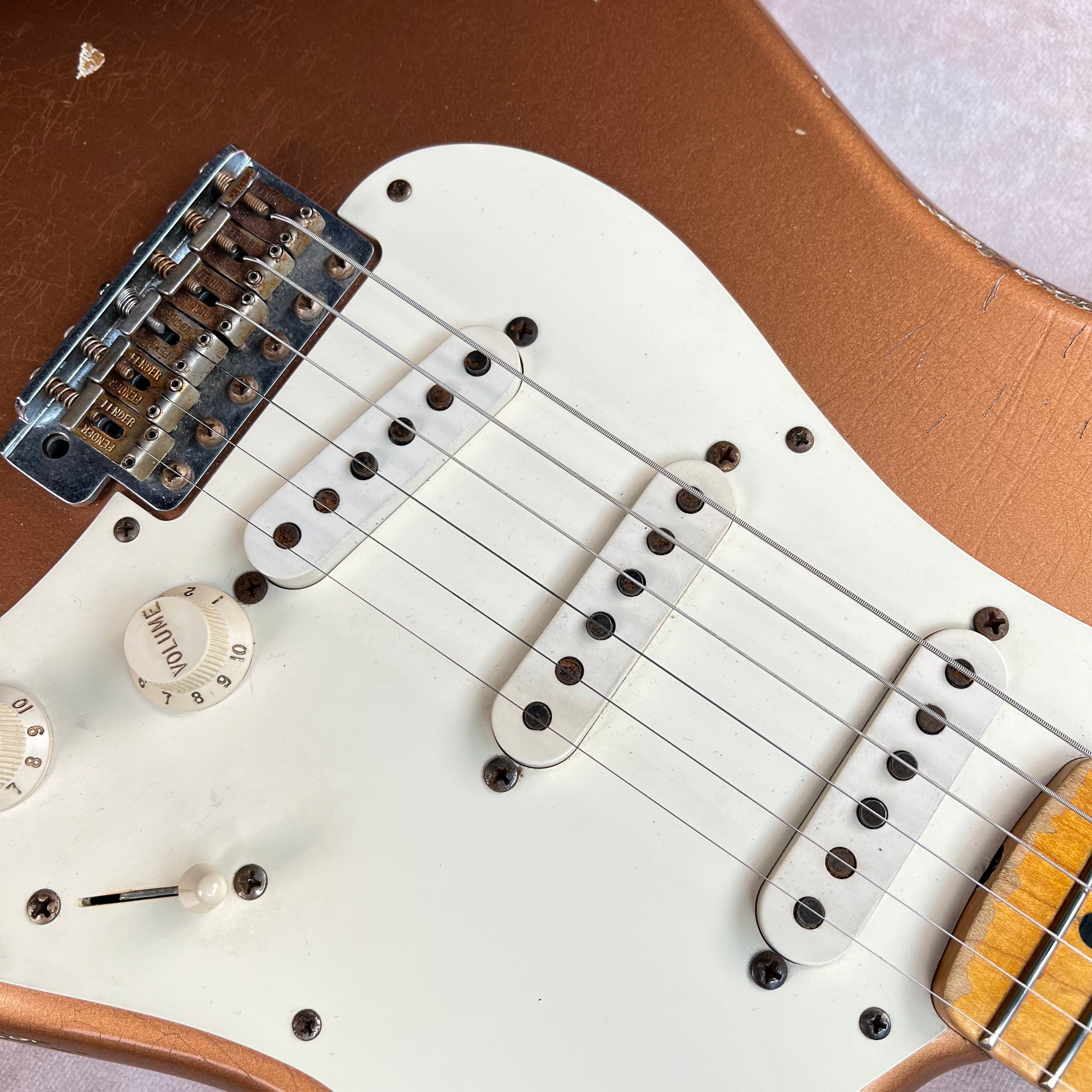 Fender Custom Shop 1956 Stratocaster Relic 2008 - Copper Metallic ...