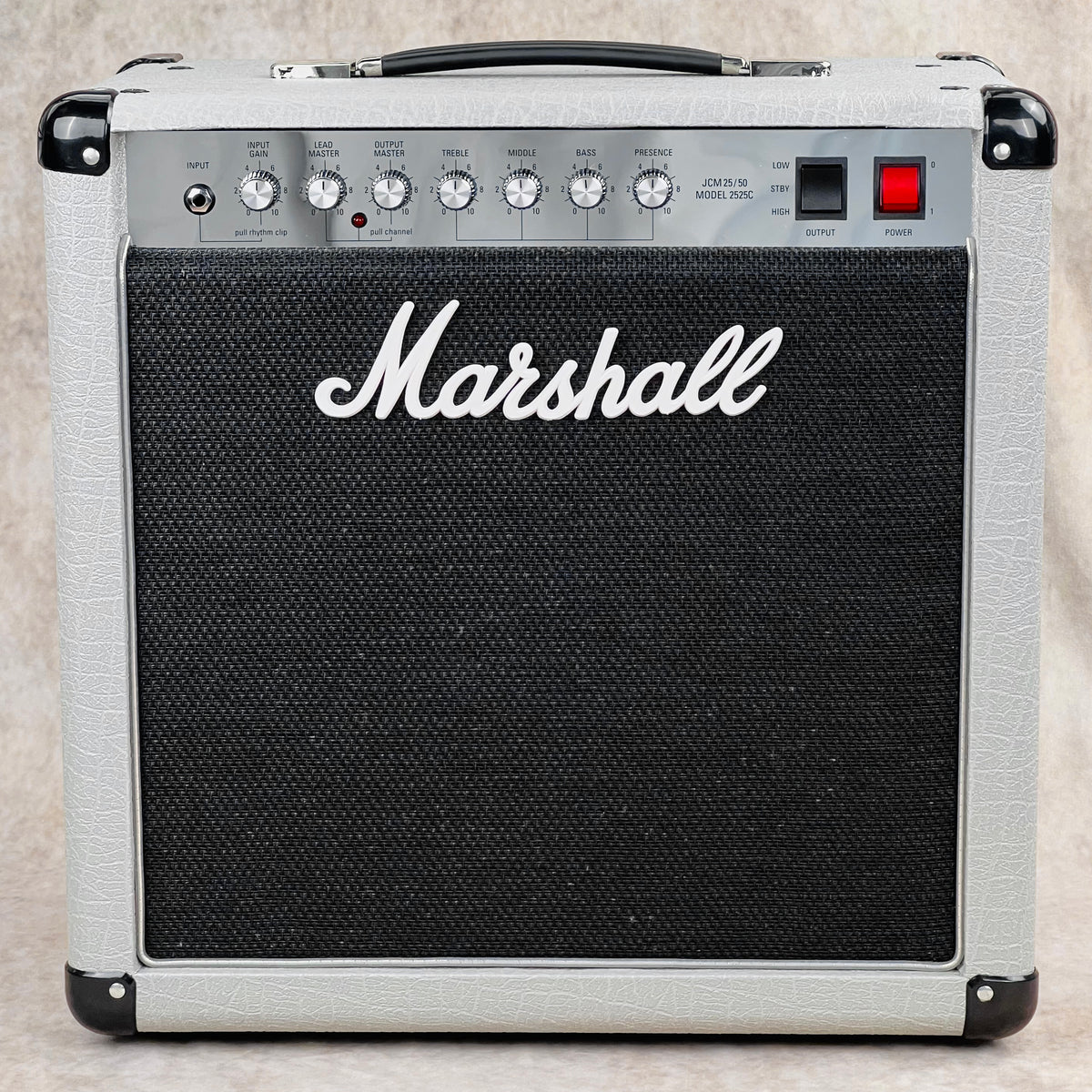 Marshall 2525C Silver Jubilee 20/5-watt 1x12" Tube Combo Amplifier 201 ...