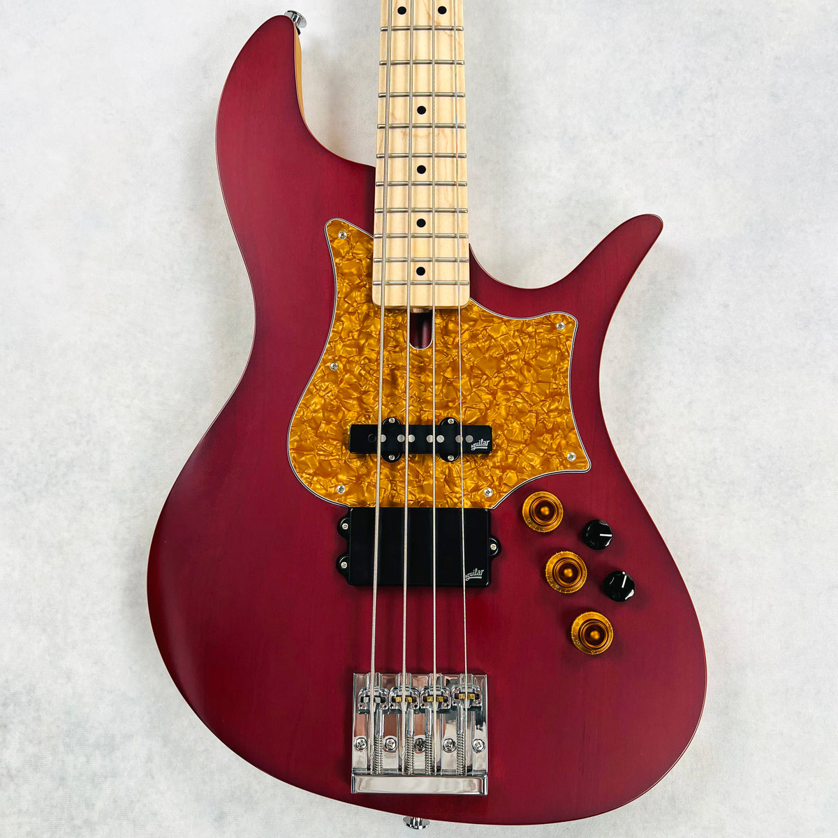 F Bass VF4-M 4-String Bass 2020 - Burgundy | Tone Wolf