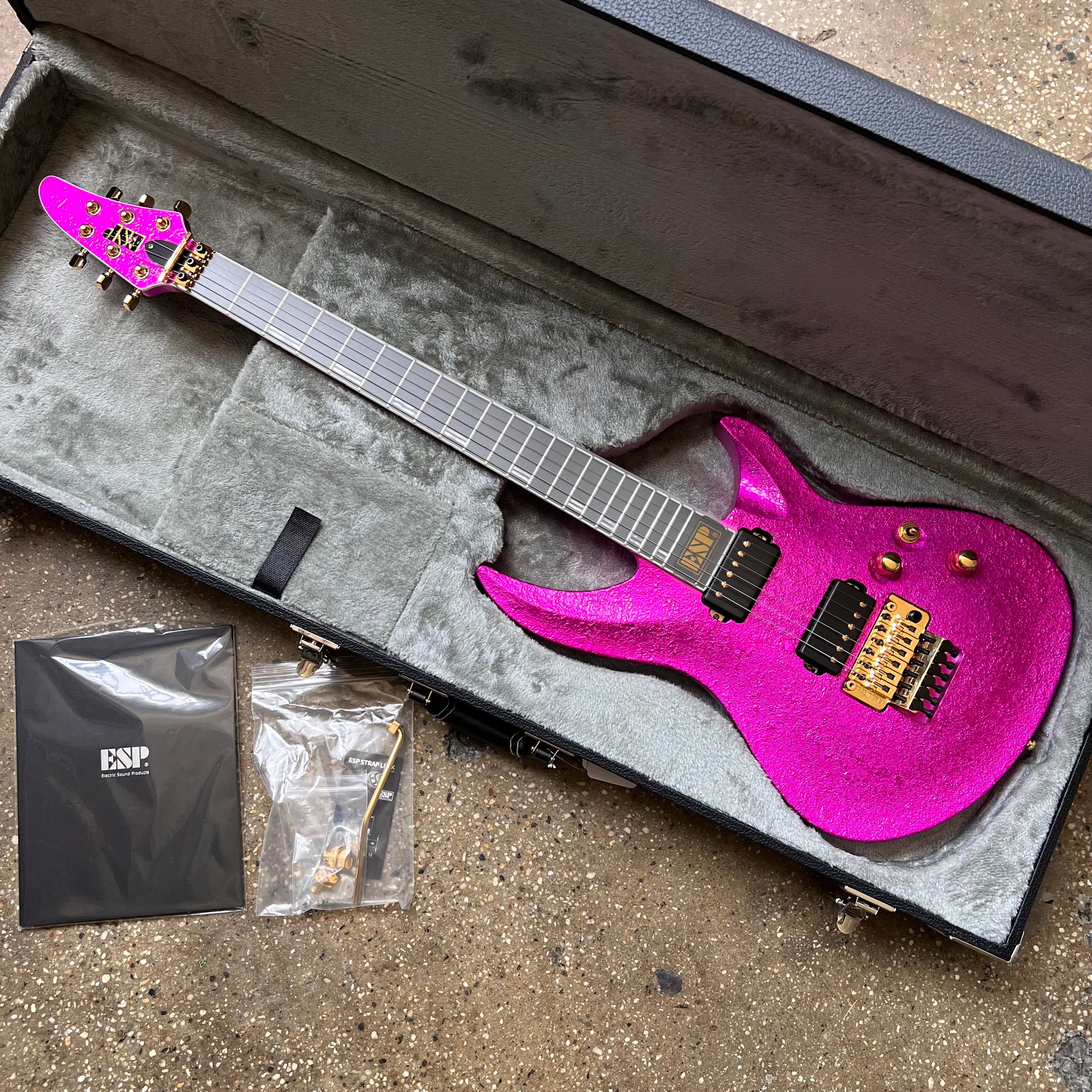ESP Original Series Horizon-III 2021 - Cast Metal Pink | Tone Wolf