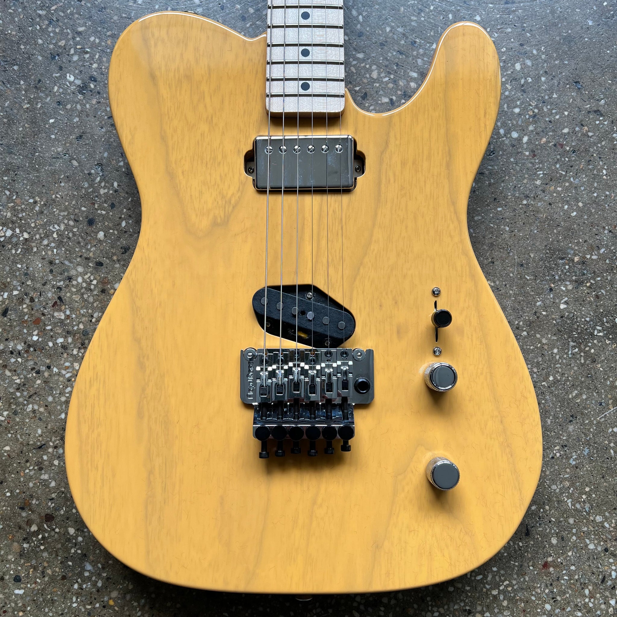 Fender Custom Shop Telecaster HS Floyd Rose Maple Neck NOS 2021 - Butt ...