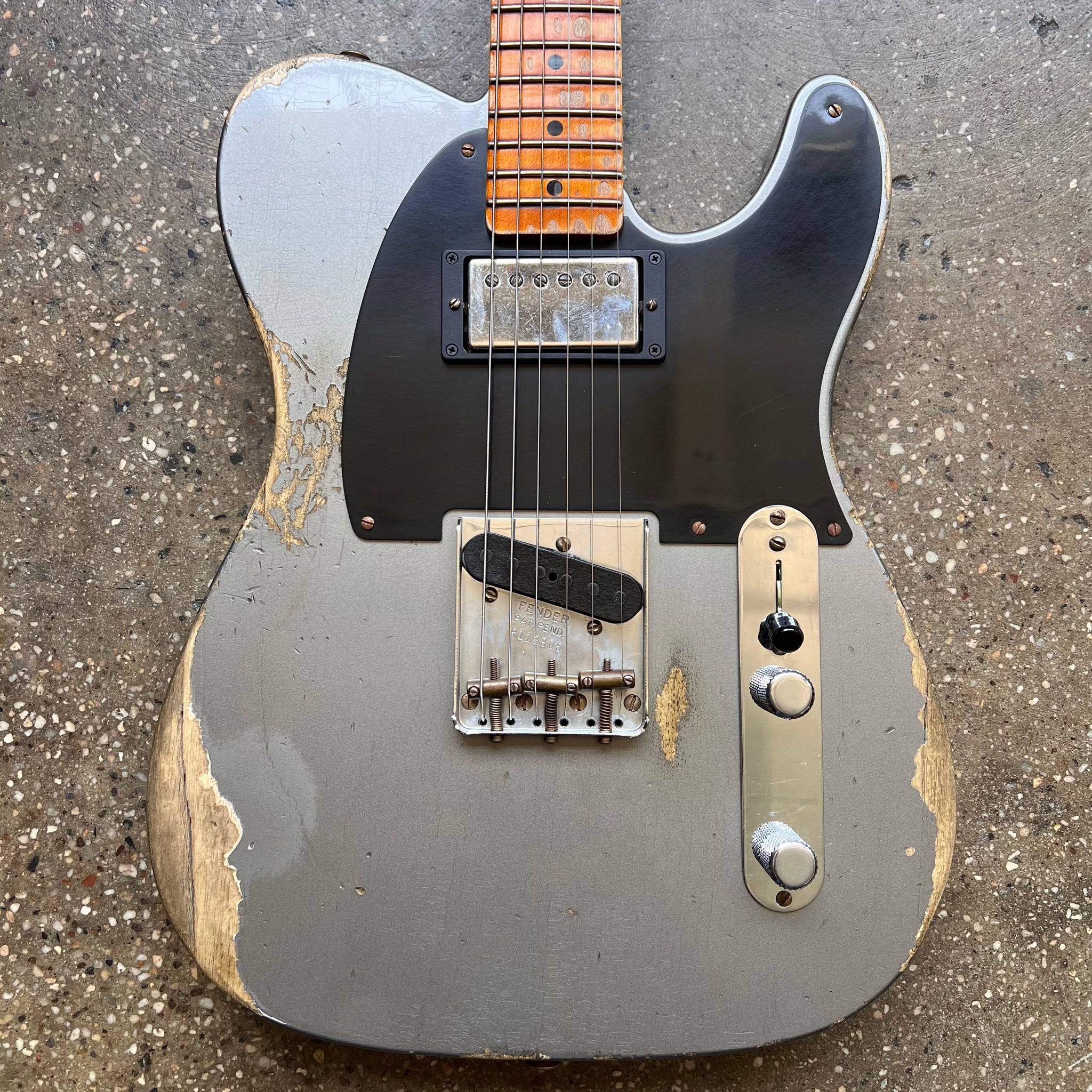 Fender Custom Shop '51 Telecaster HS Heavy Relic 2021 - Faded Pewter ...