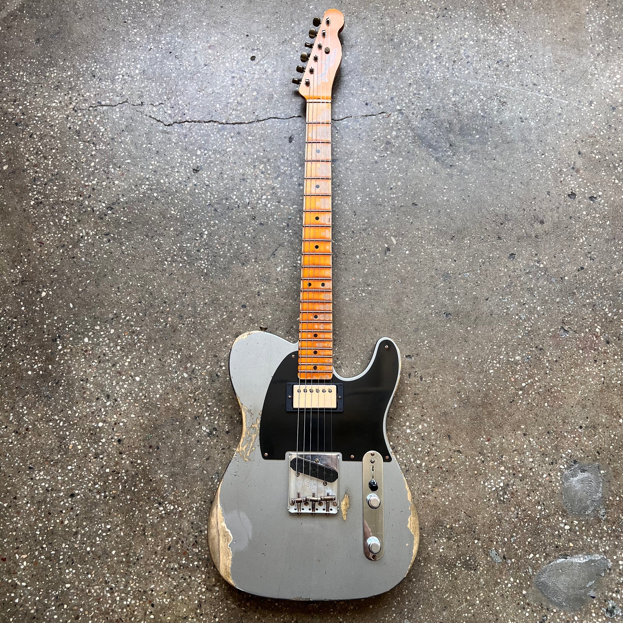 Fender Custom Shop '51 Telecaster HS Heavy Relic 2021 - Faded Pewter ...