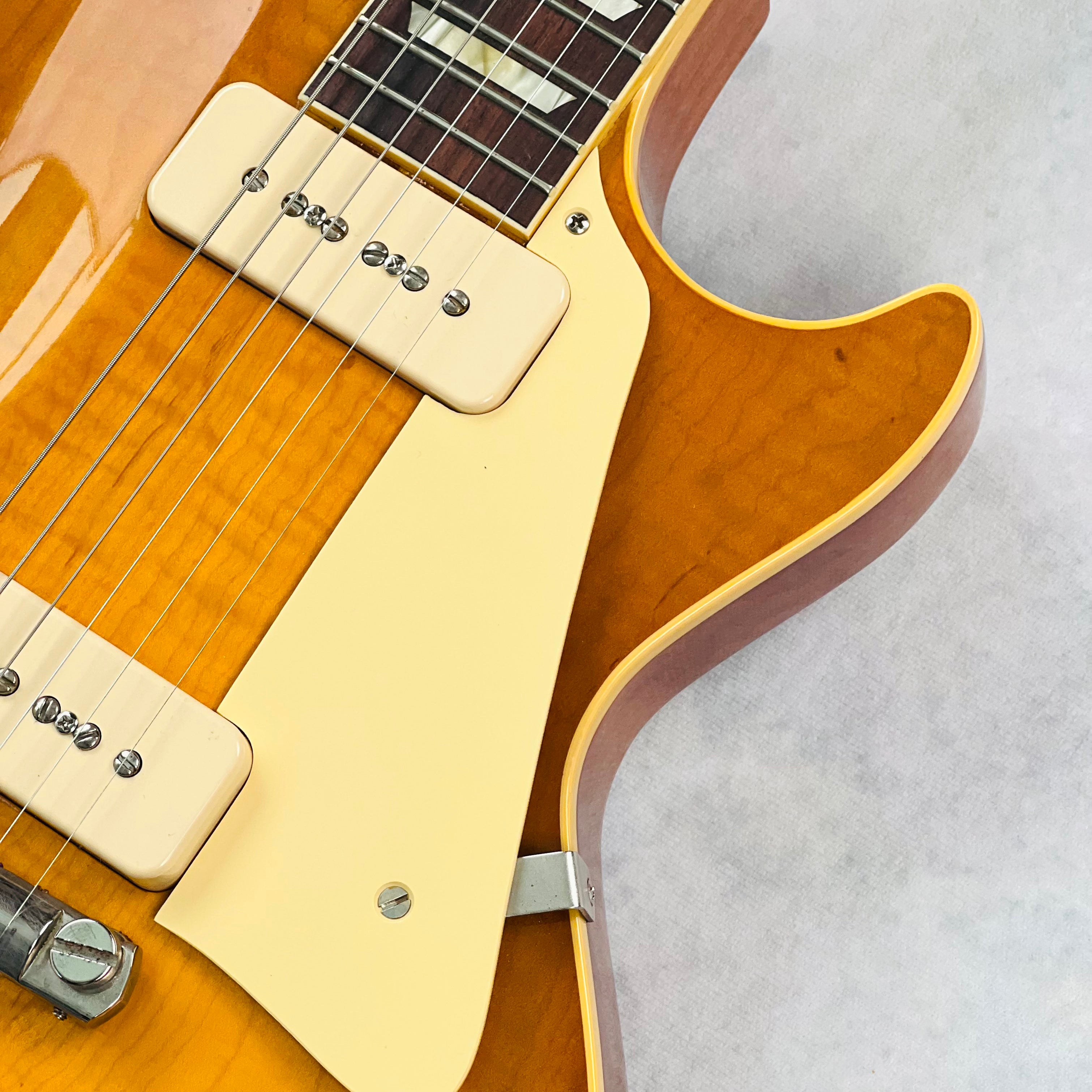Gibson Custom Shop 1954 Les Paul Flame Top Reissue VOS 2021 - Orange D ...