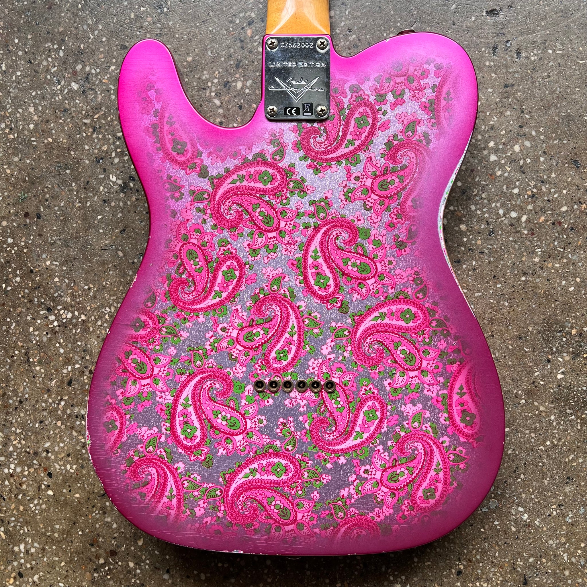 Fender Custom Shop '68 Telecaster Relic Limited Edition 2022 - Pink Pa ...
