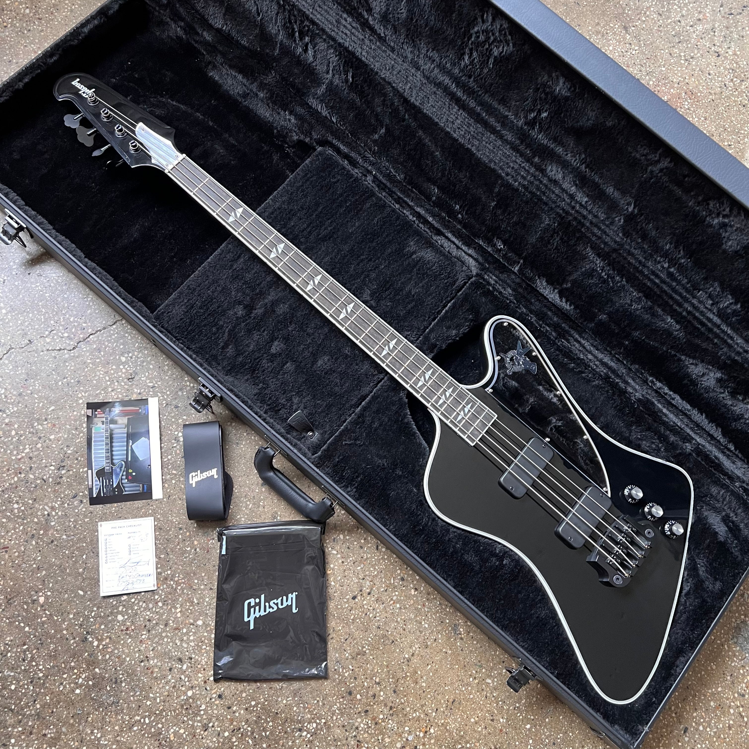 Gibson Gene Simmons G2 Thunderbird Bass 2022 - Ebony | Tone Wolf