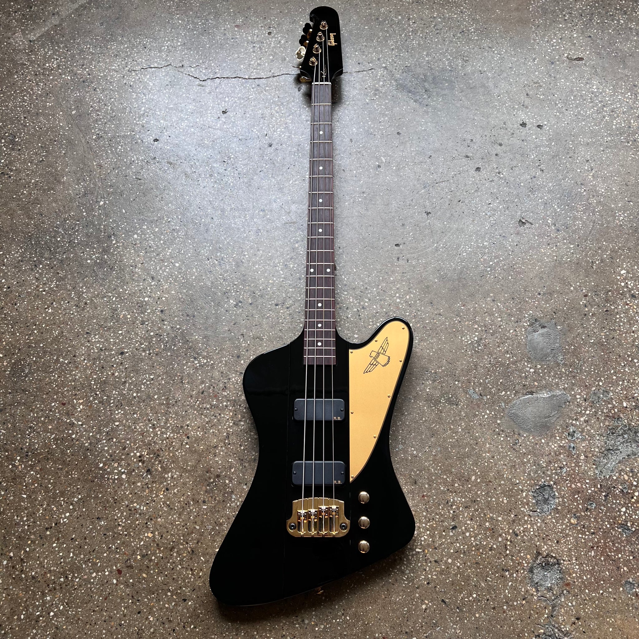 Gibson Rex Brown Signature Thunderbird 2022 - Ebony | Tone Wolf