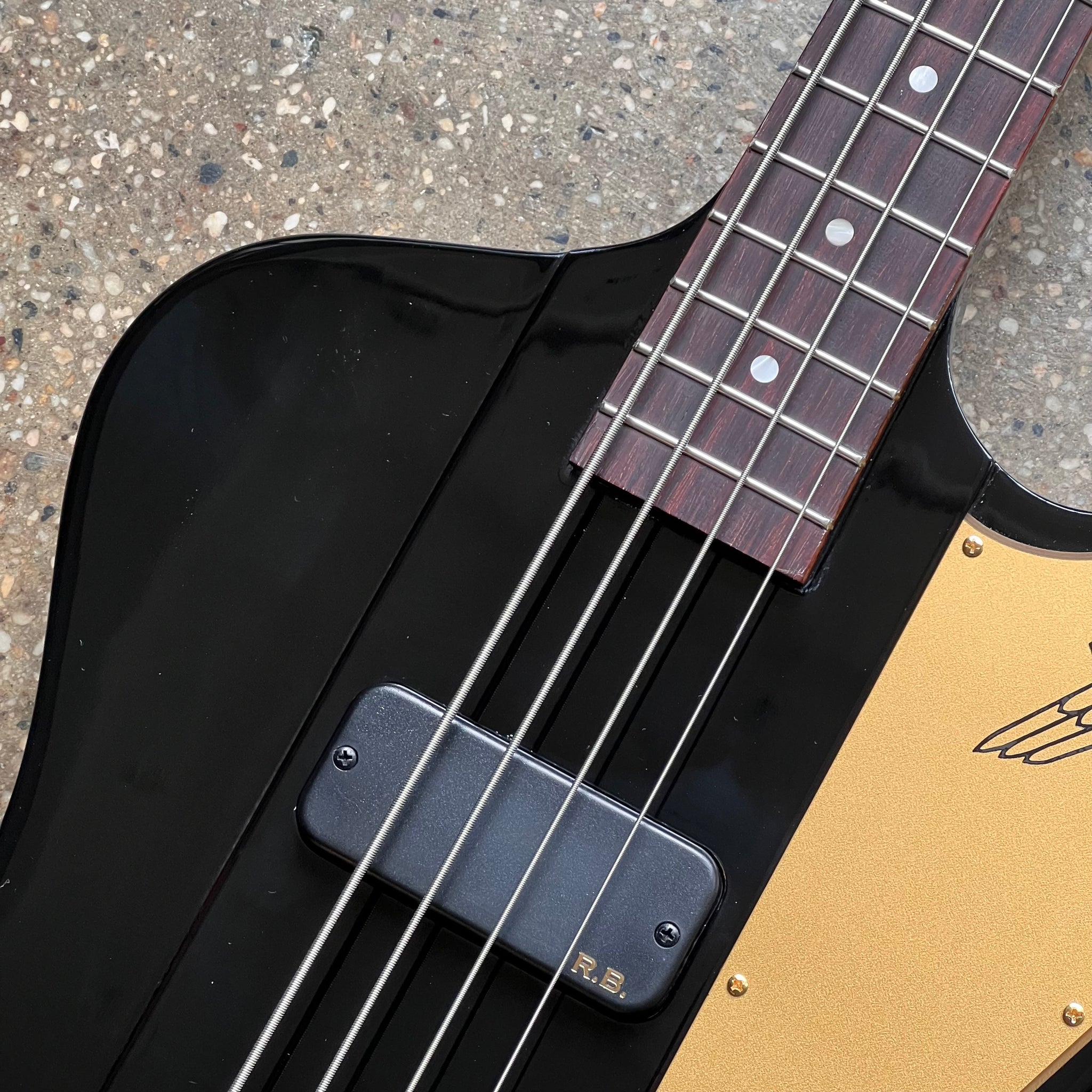 Gibson Rex Brown Signature Thunderbird 2022 - Ebony | Tone Wolf