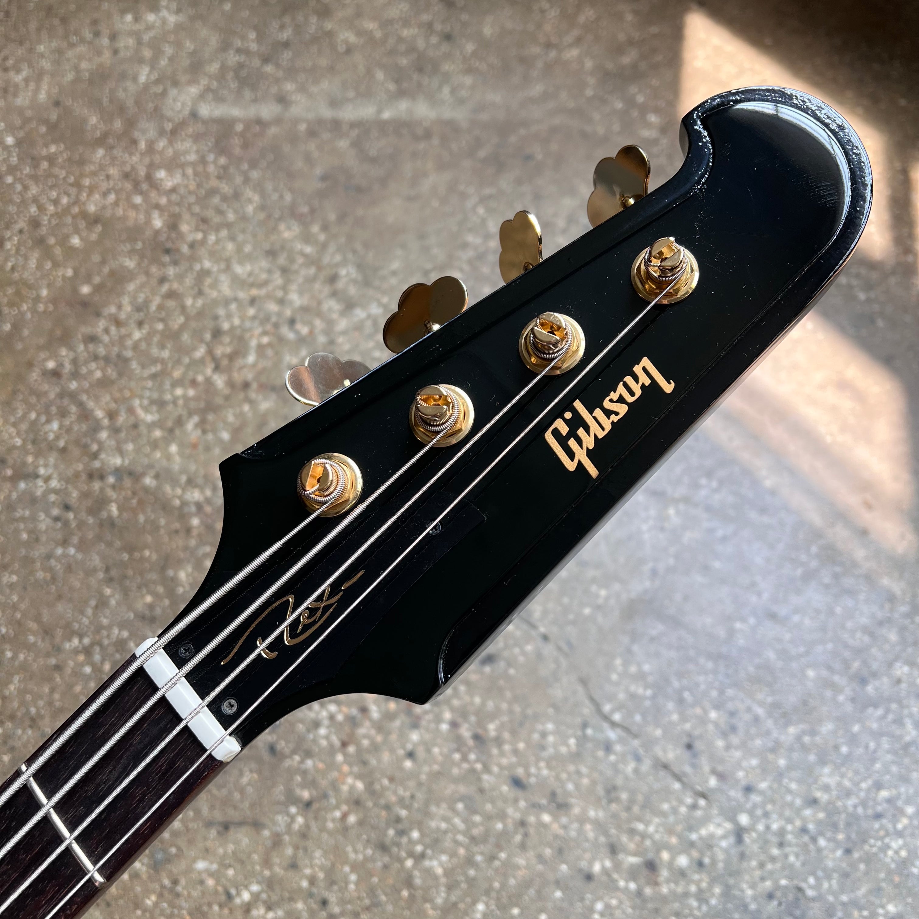 Gibson Rex Brown Signature Thunderbird 2022 - Ebony | Tone Wolf