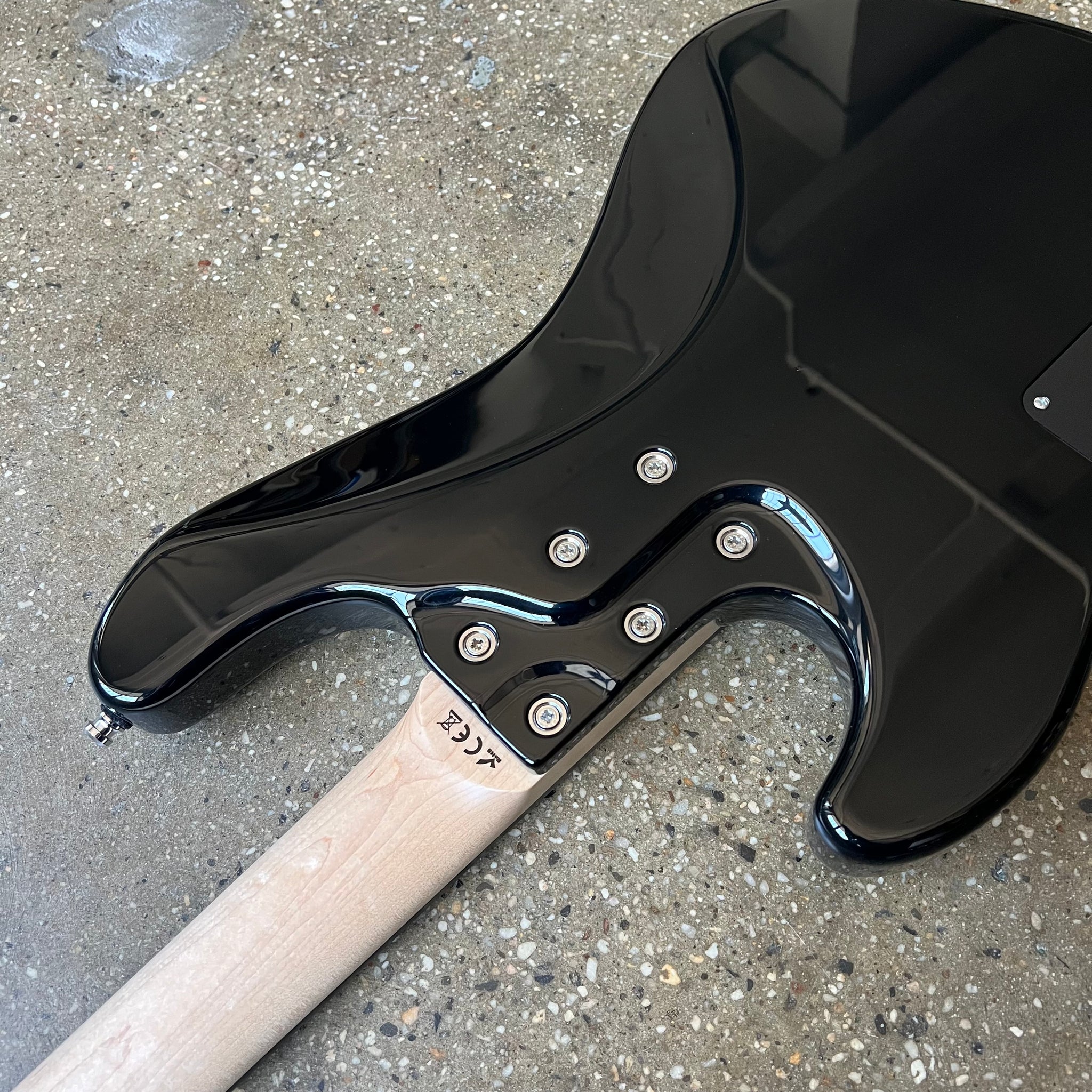 Mayones Jabba Classic 4 Flame Top 2022 - Trans Graphite Burst | Tone Wolf