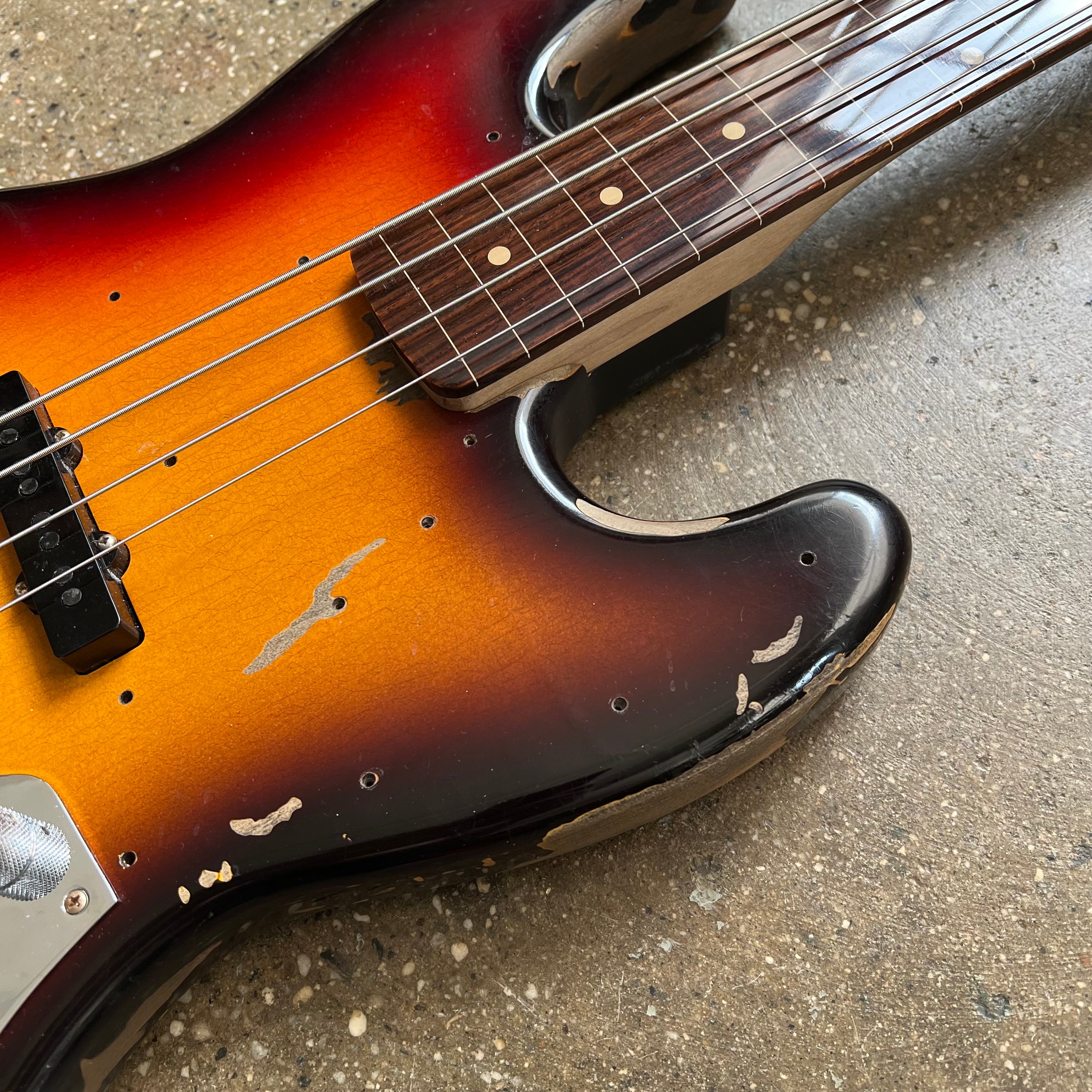 Fender Custom Shop Jaco Pastorius Tribute Jazz Bass Relic 2023 - 3-Ton | Tone Wolf