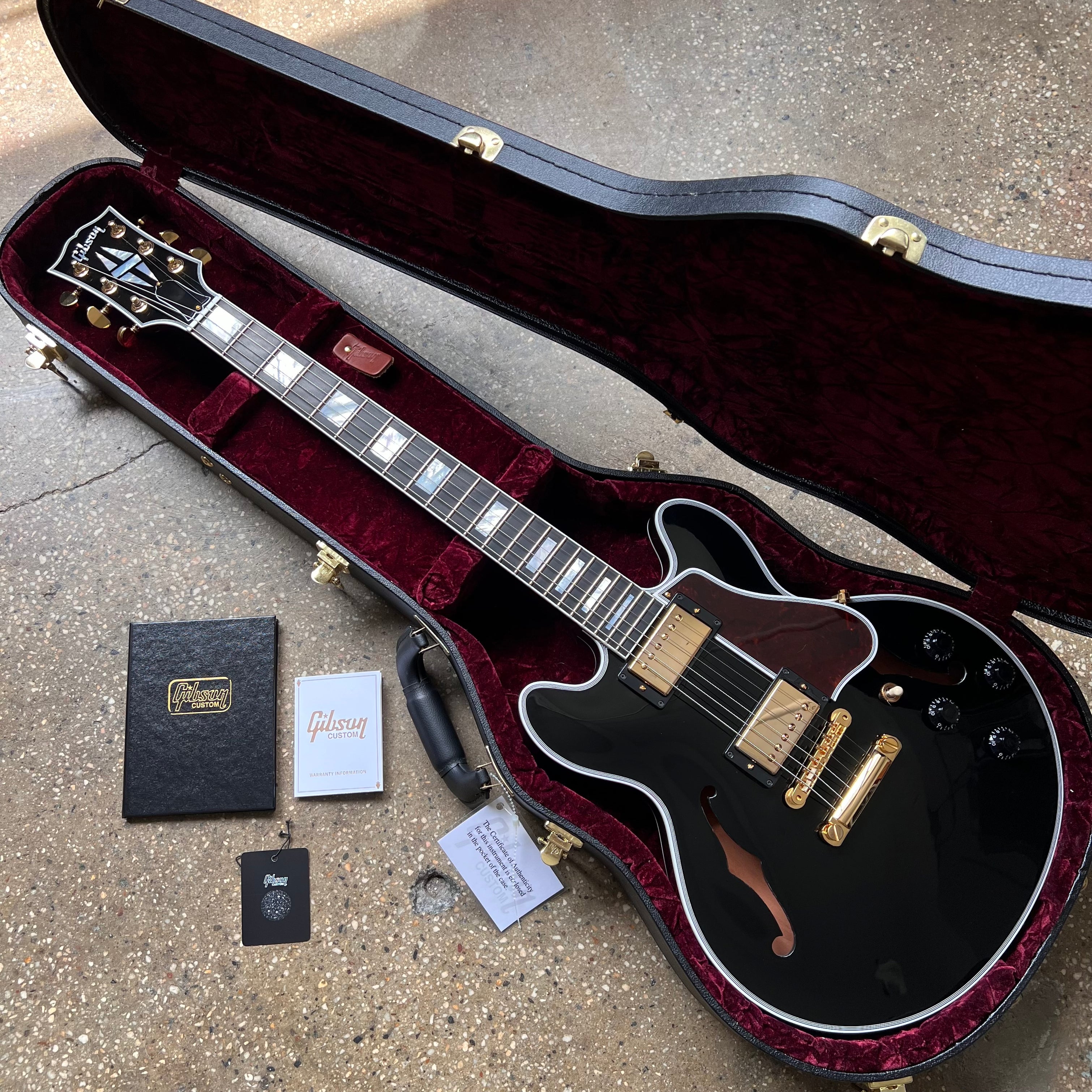 Gibson Custom Shop CS-356 2023 - Ebony | Tone Wolf