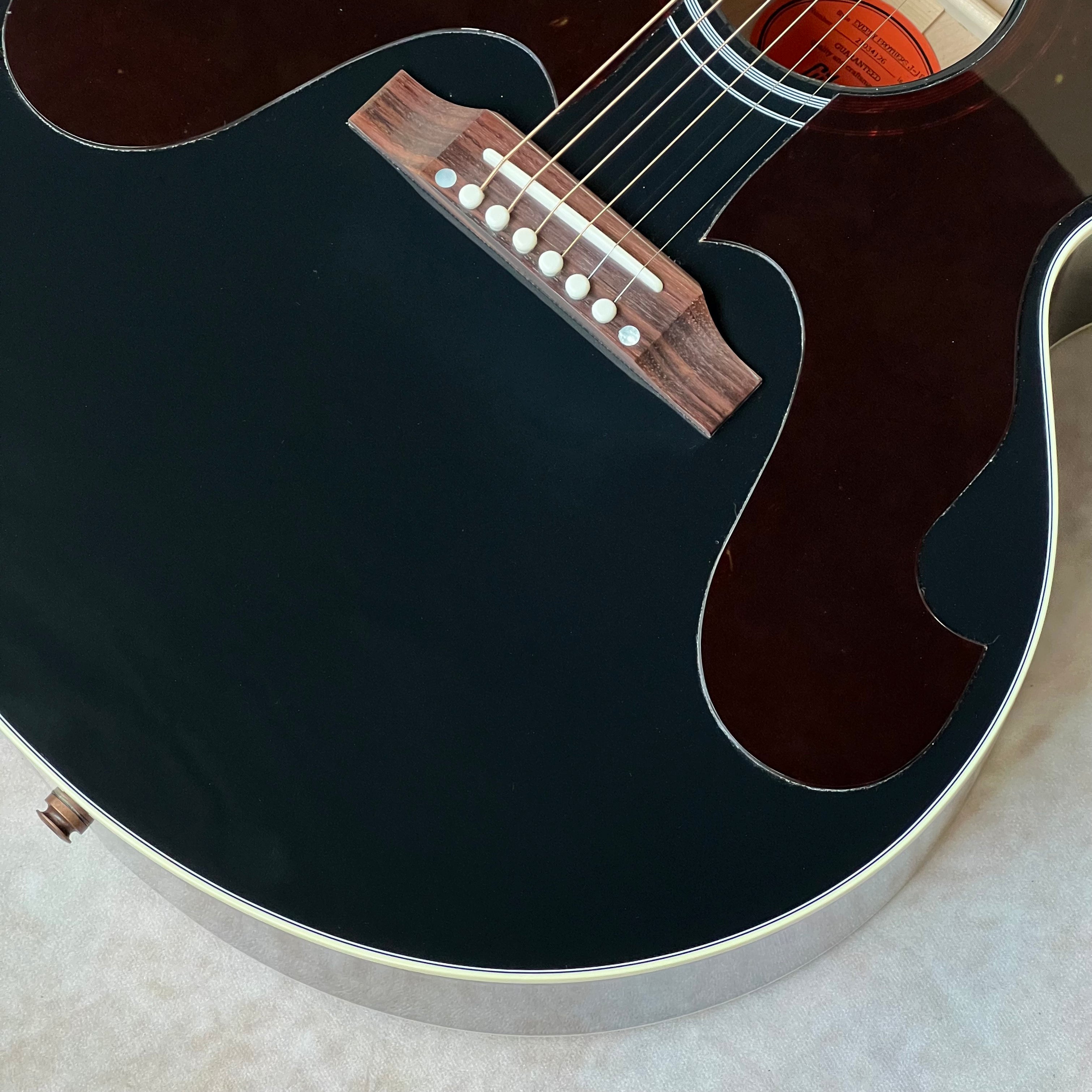 Gibson Custom Shop Everly Brothers J-180 2024 - Ebony | Tone Wolf
