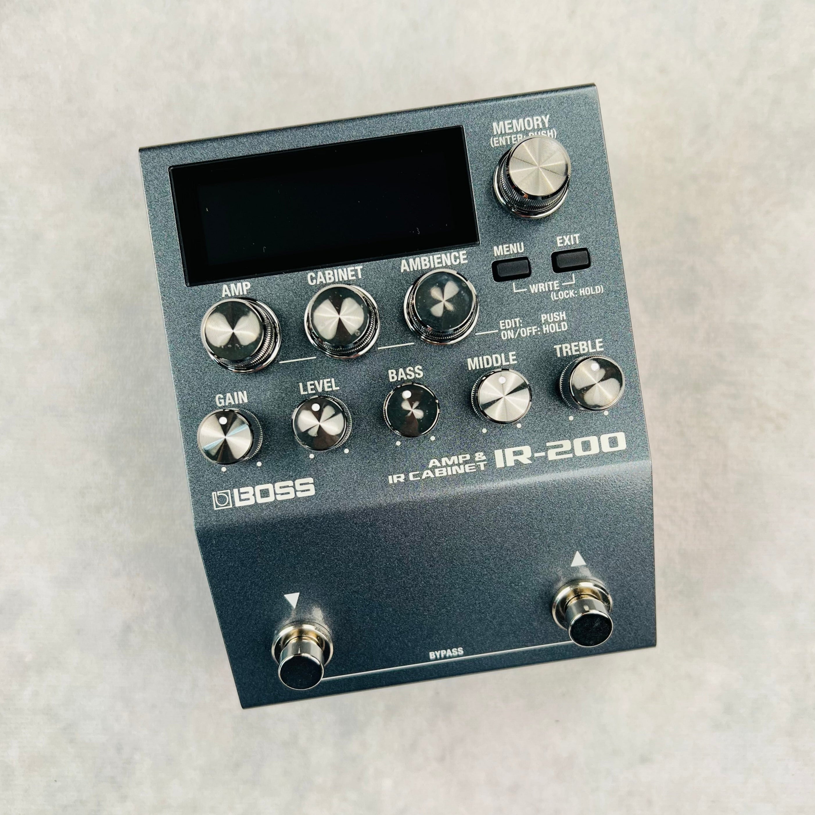 Boss IR-200 Amp & IR Cabinet Impulse Response - Silver | Tone Wolf