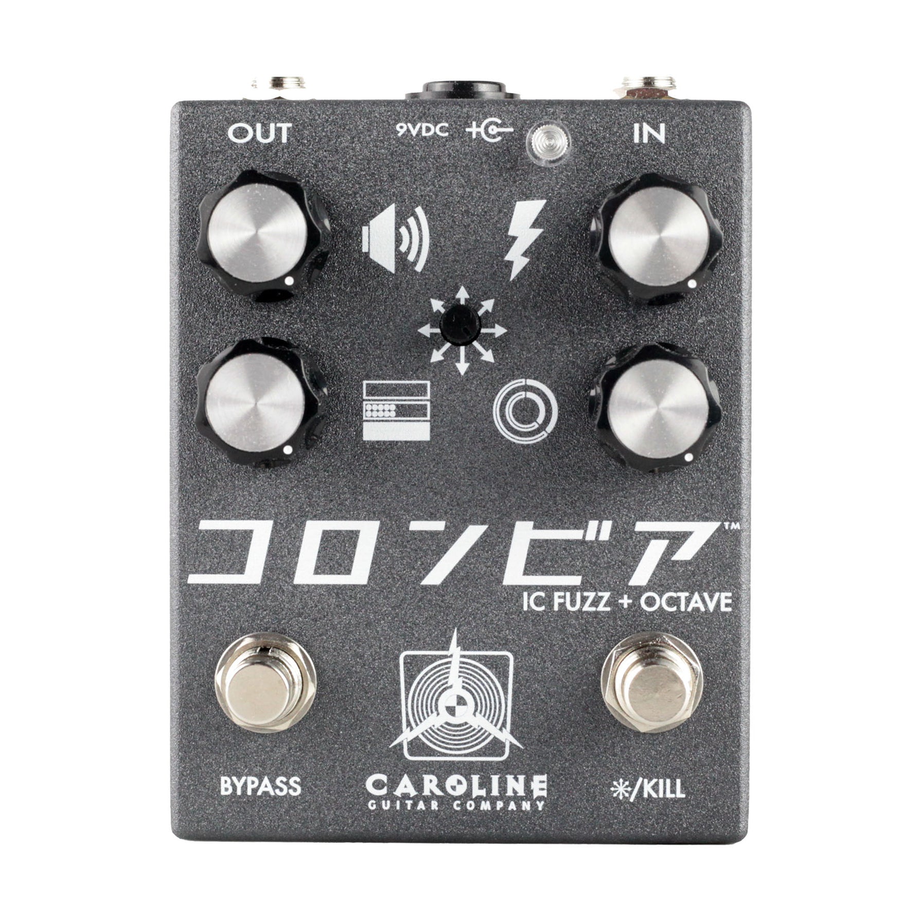 Caroline Guitar Company Shigeharu IC Fuzz + Octave Pedal - Gray | Tone Wolf