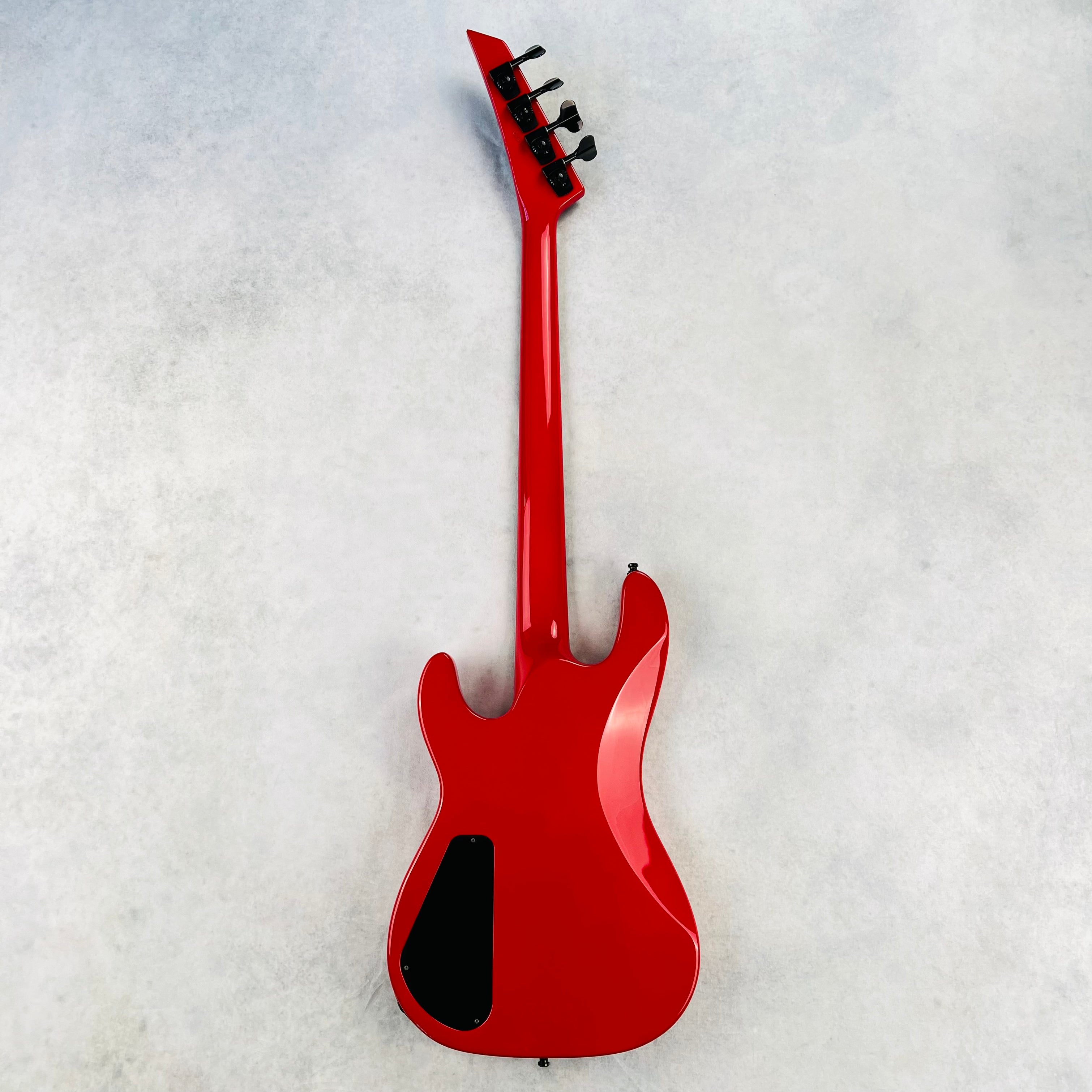 Charvel Jackson Model 3B Neck Through Bass Guitar 1986 - Red | Tone Wolf