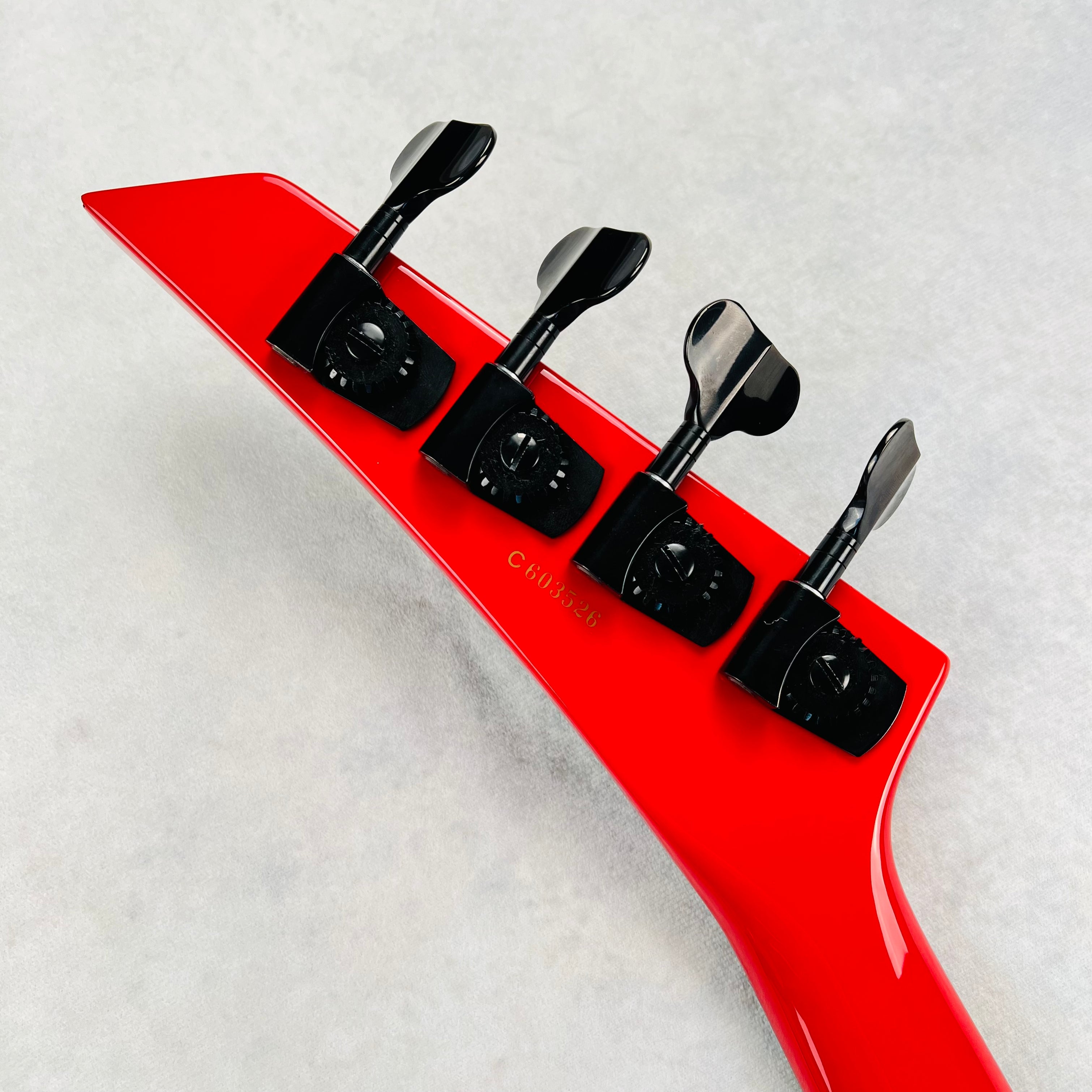 Charvel Jackson Model 3B Neck Through Bass Guitar 1986 - Red | Tone Wolf