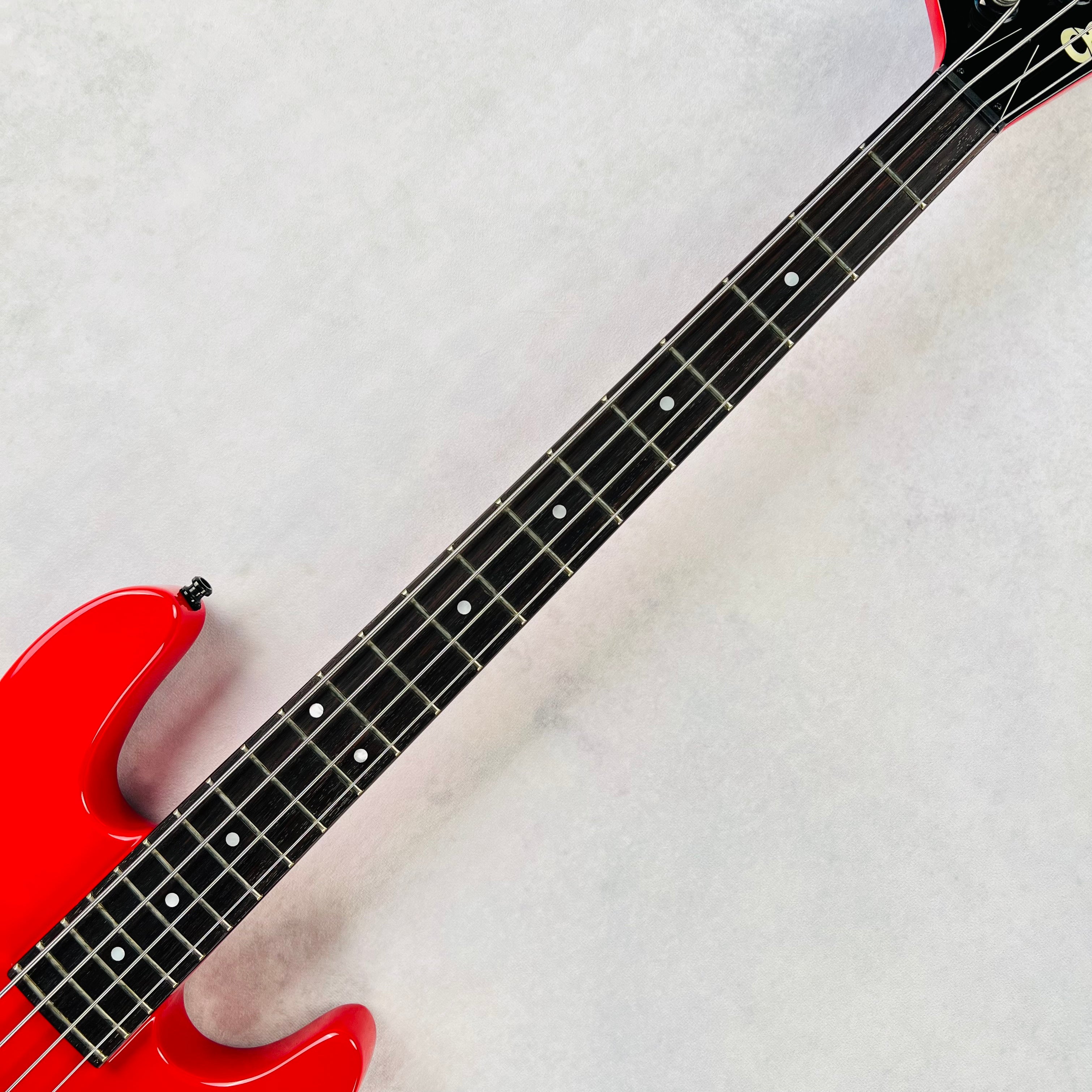 Charvel Jackson Model 3B Neck Through Bass Guitar 1986 - Red | Tone Wolf